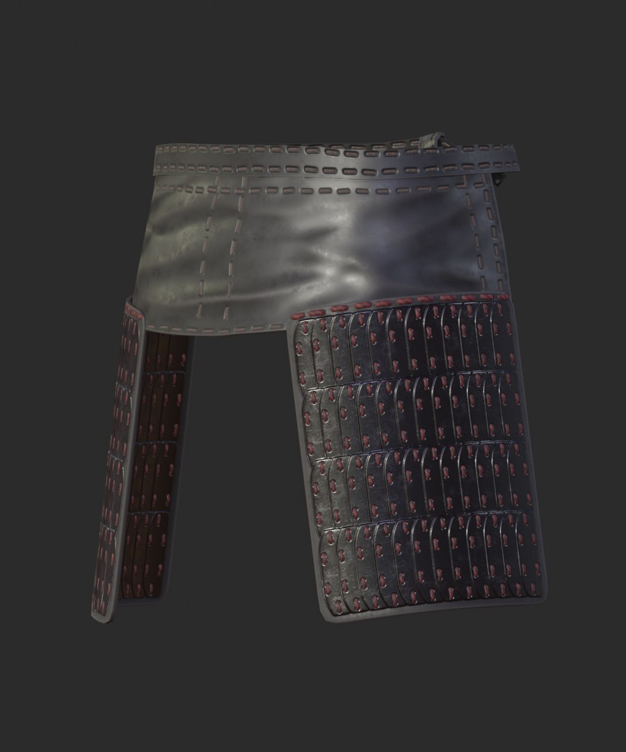 Samurai Character Blender Rigged 3D Model - TurboSquid 1549310