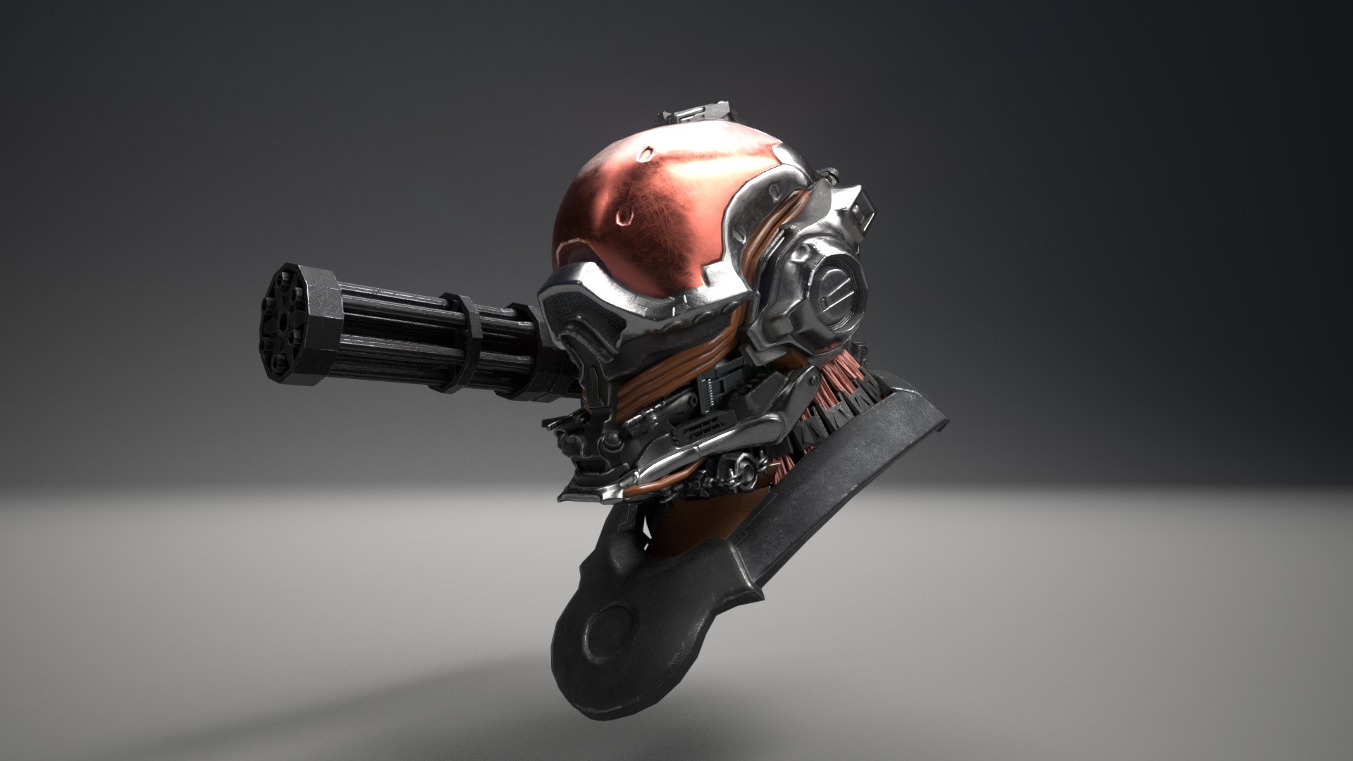 Robot Head 3D Model - TurboSquid 2243297