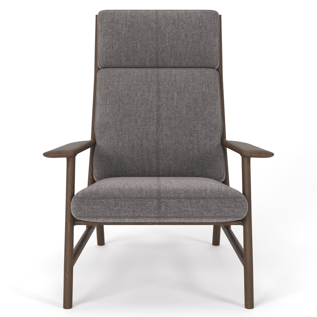 3D model Philosophers Lounge Chair - TurboSquid 1957521