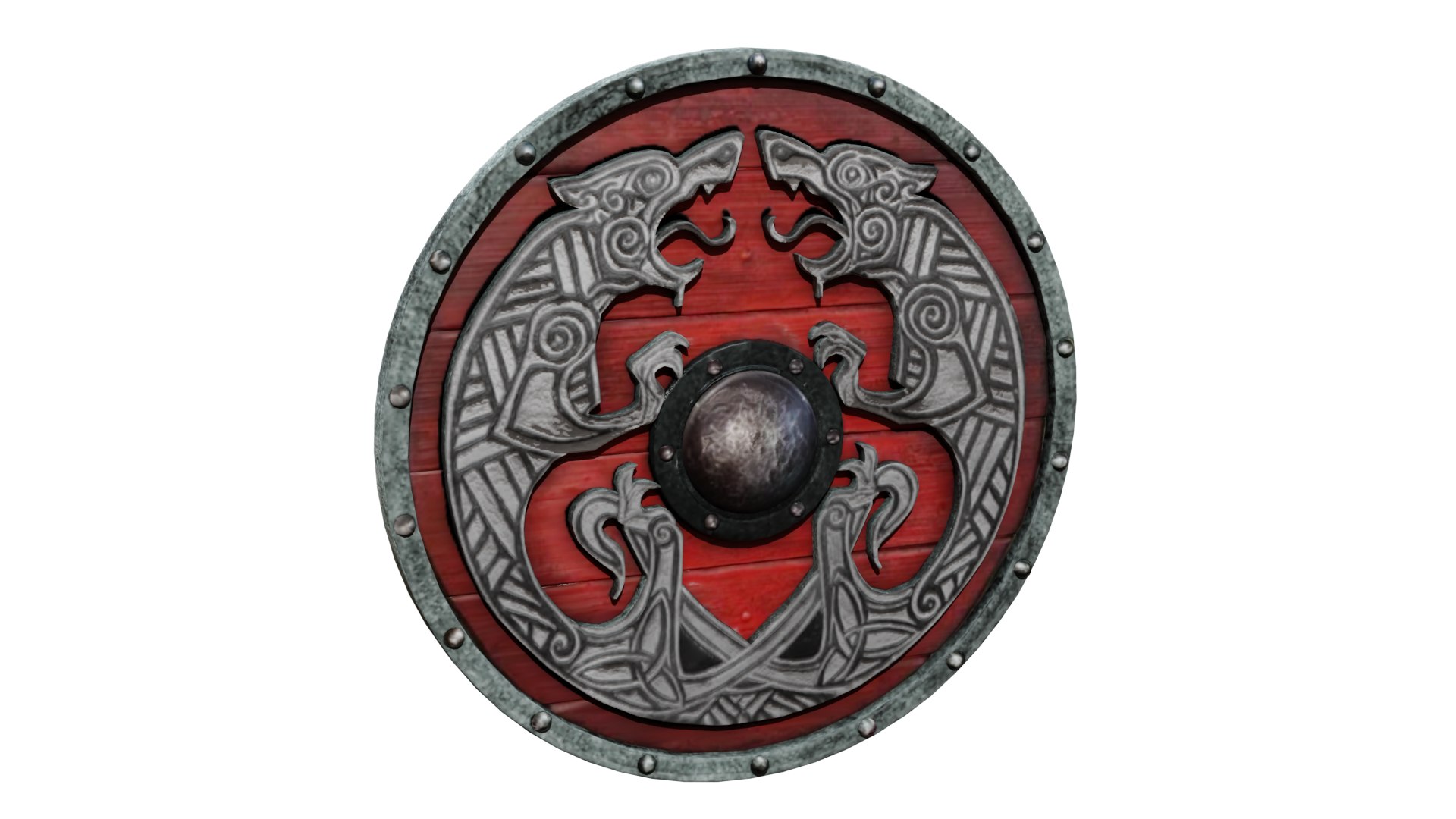 Shield Odin 3D Model - TurboSquid 2227953