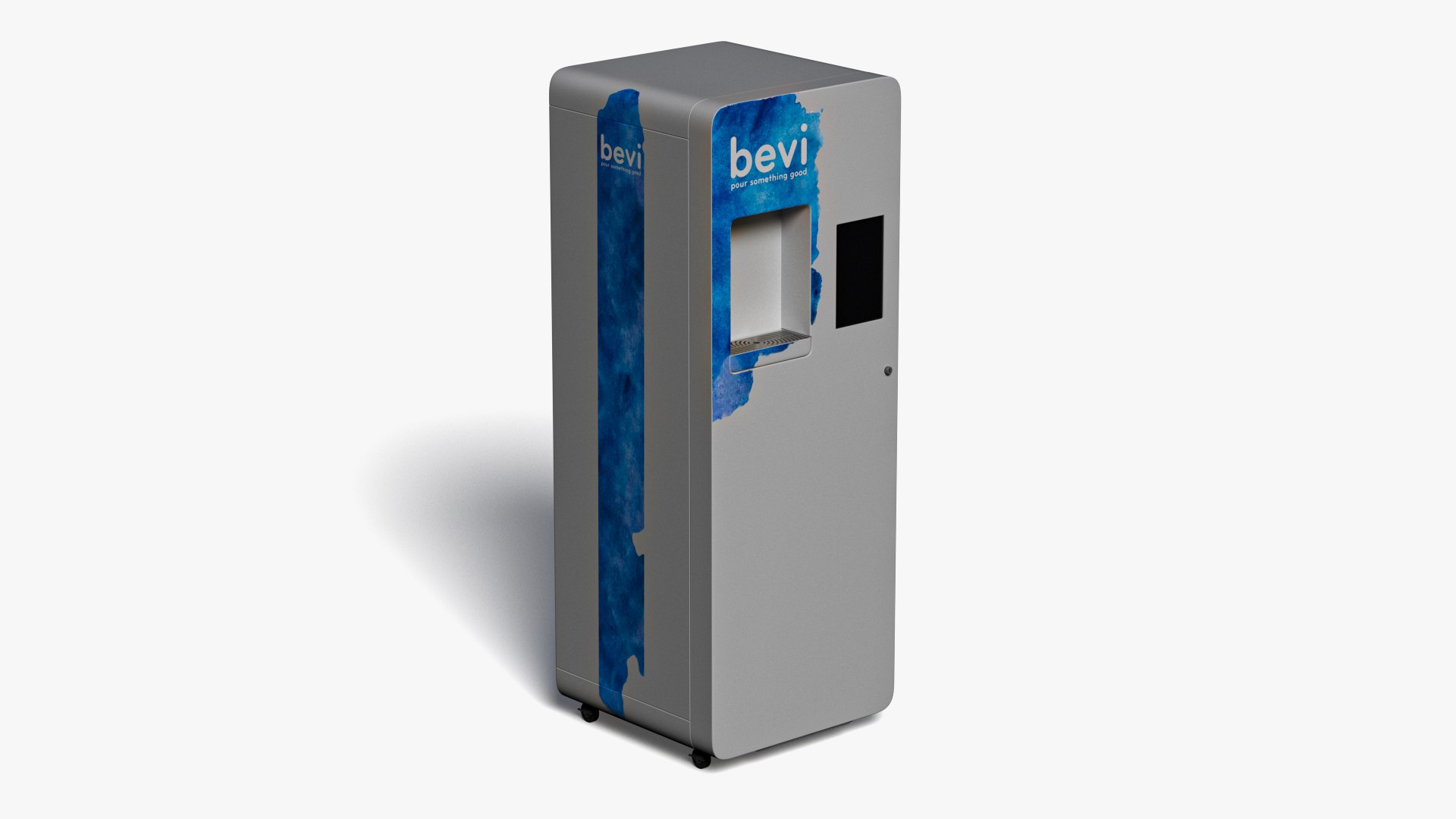 3D Quench Bevi Freestanding Water Dispenser Off State - TurboSquid 2267105