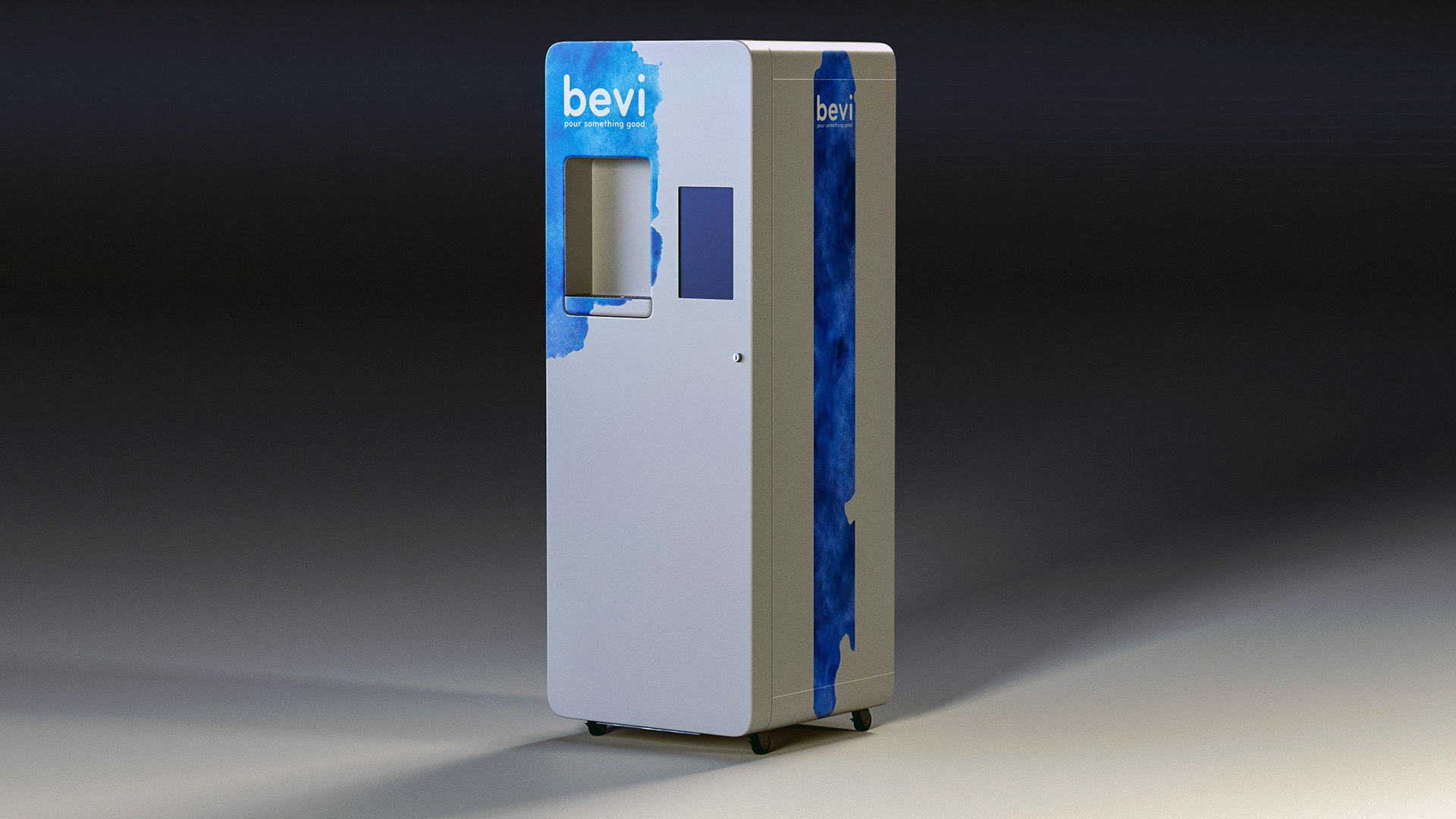 3D Quench Bevi Freestanding Water Dispenser Off State - TurboSquid 2267105