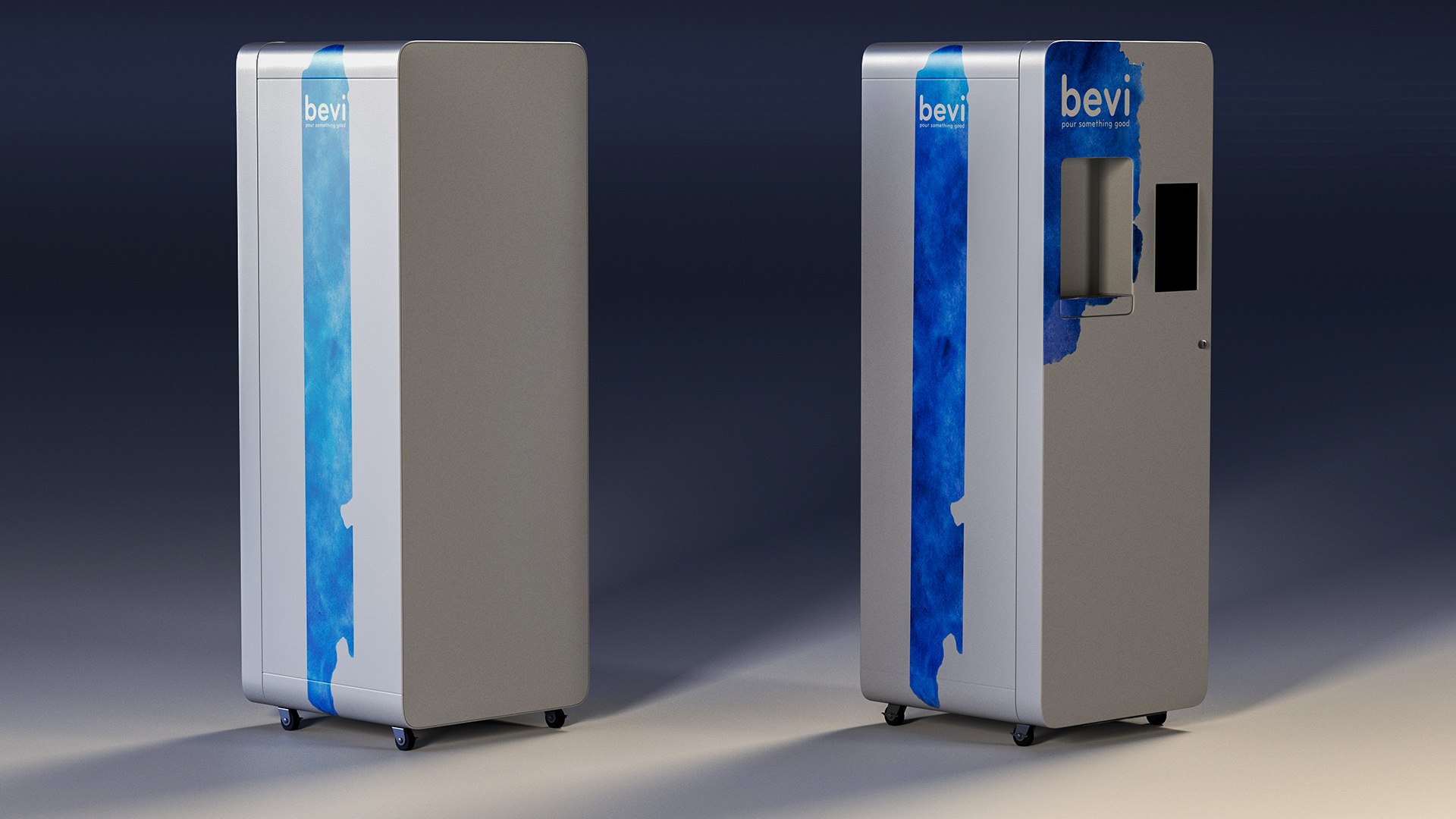 3D Quench Bevi Freestanding Water Dispenser Off State - TurboSquid 2267105