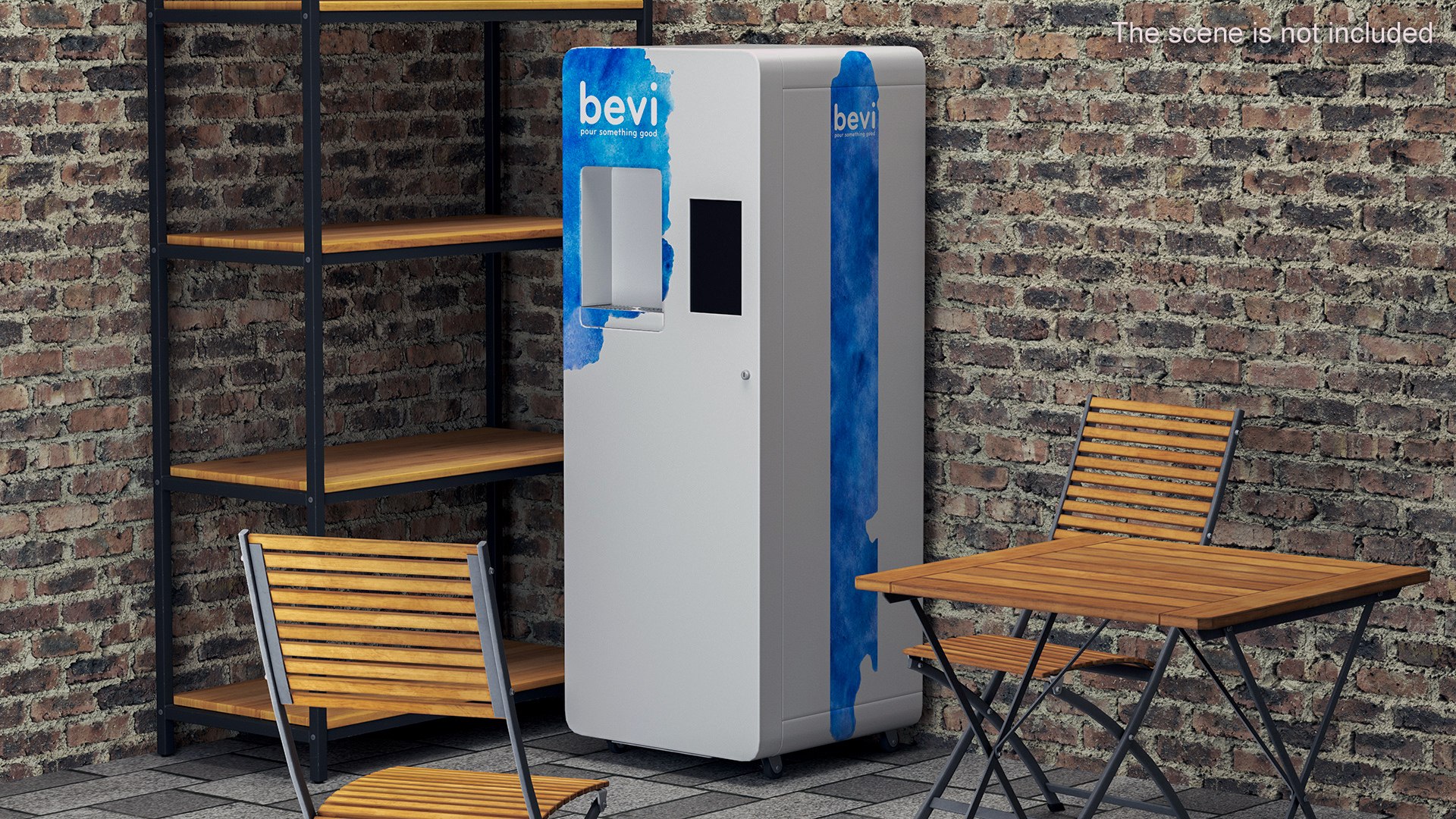 3D Quench Bevi Freestanding Water Dispenser Off State - TurboSquid 2267105