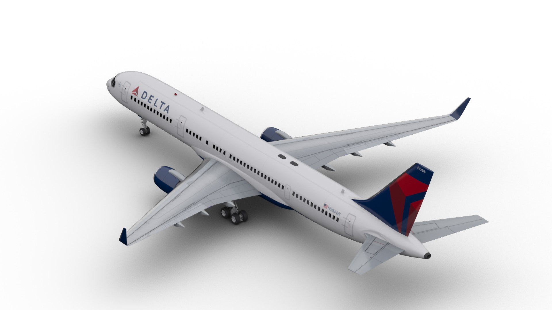 B 757-200 Winglets 3D Model - TurboSquid 1246249