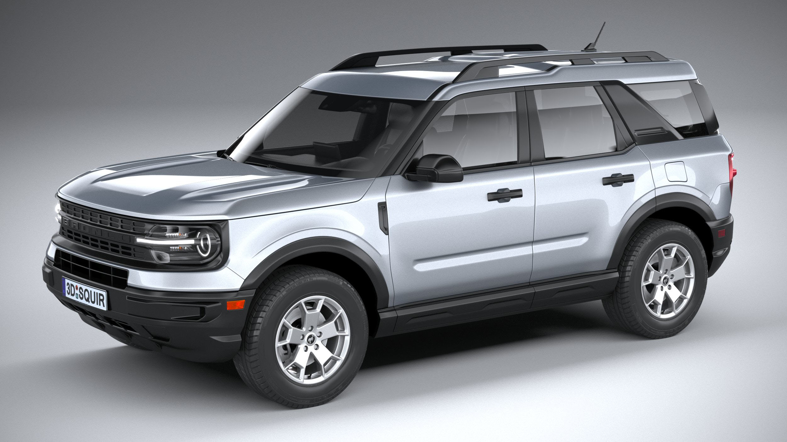 3D bronco sport base model - TurboSquid 1677243