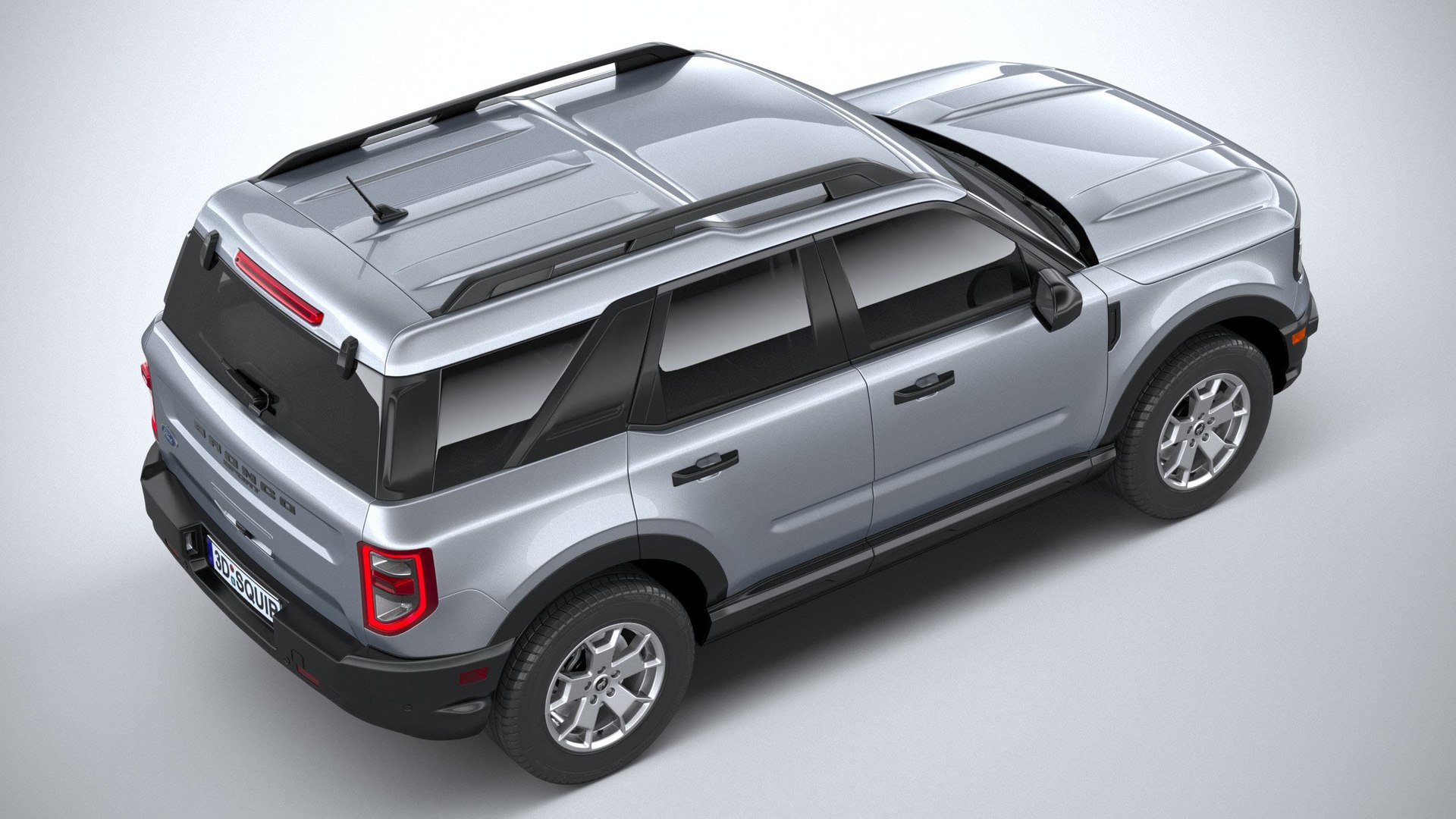 3D Bronco Sport Base Model - TurboSquid 1677243