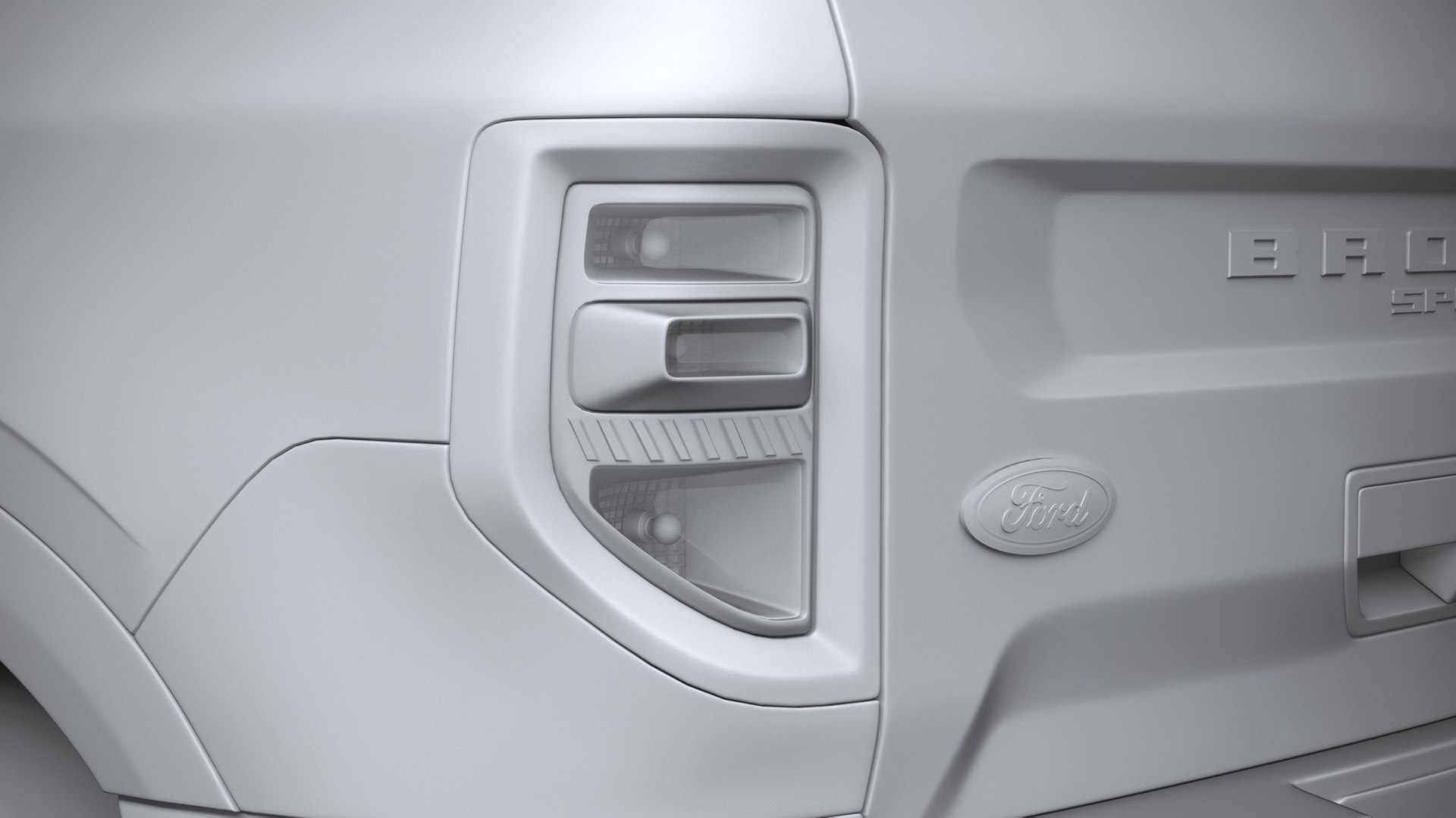 3D Bronco Sport Base Model - TurboSquid 1677243