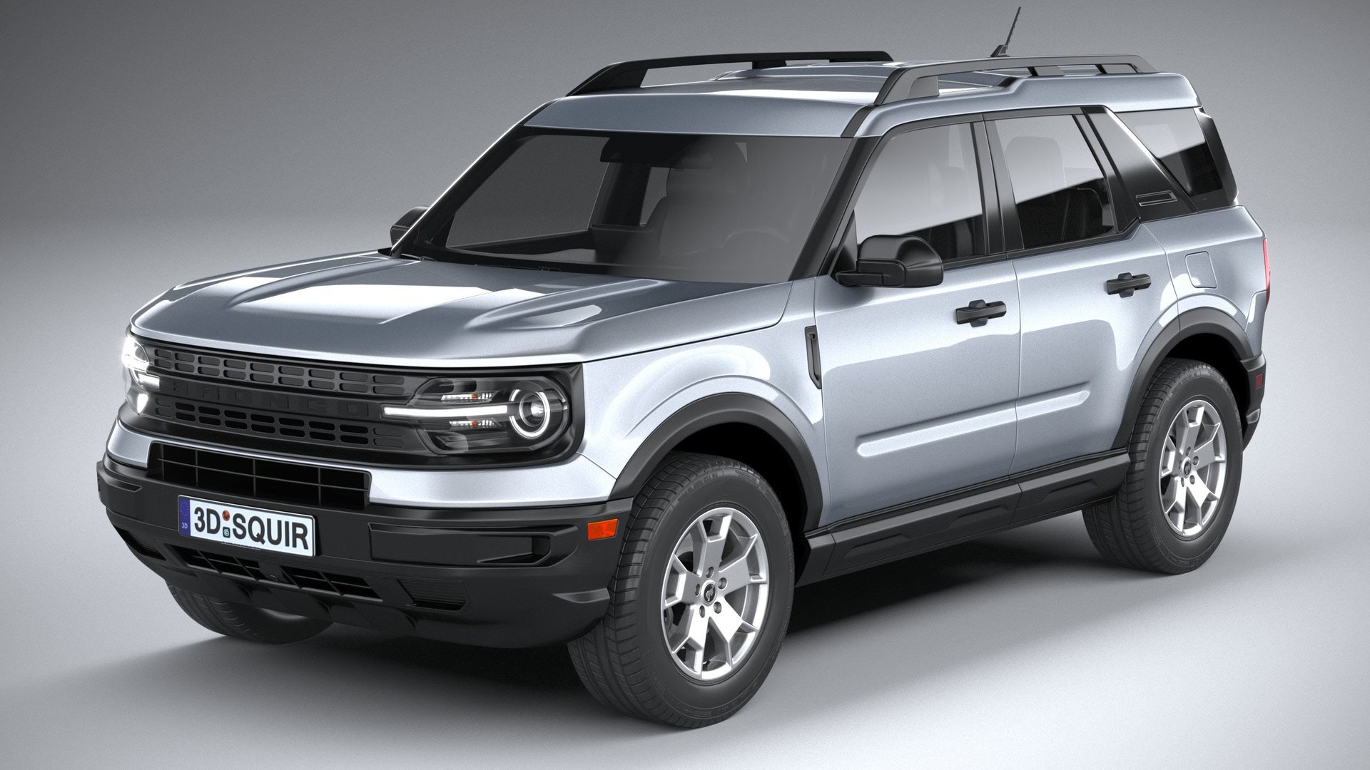 3D Bronco Sport Base Model - TurboSquid 1677243