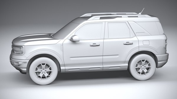 3D bronco sport base model - TurboSquid 1677243