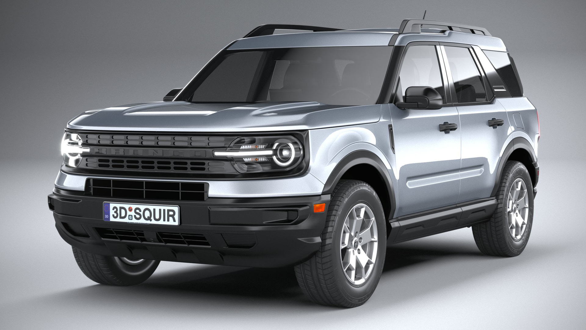 3D bronco sport base model - TurboSquid 1677243