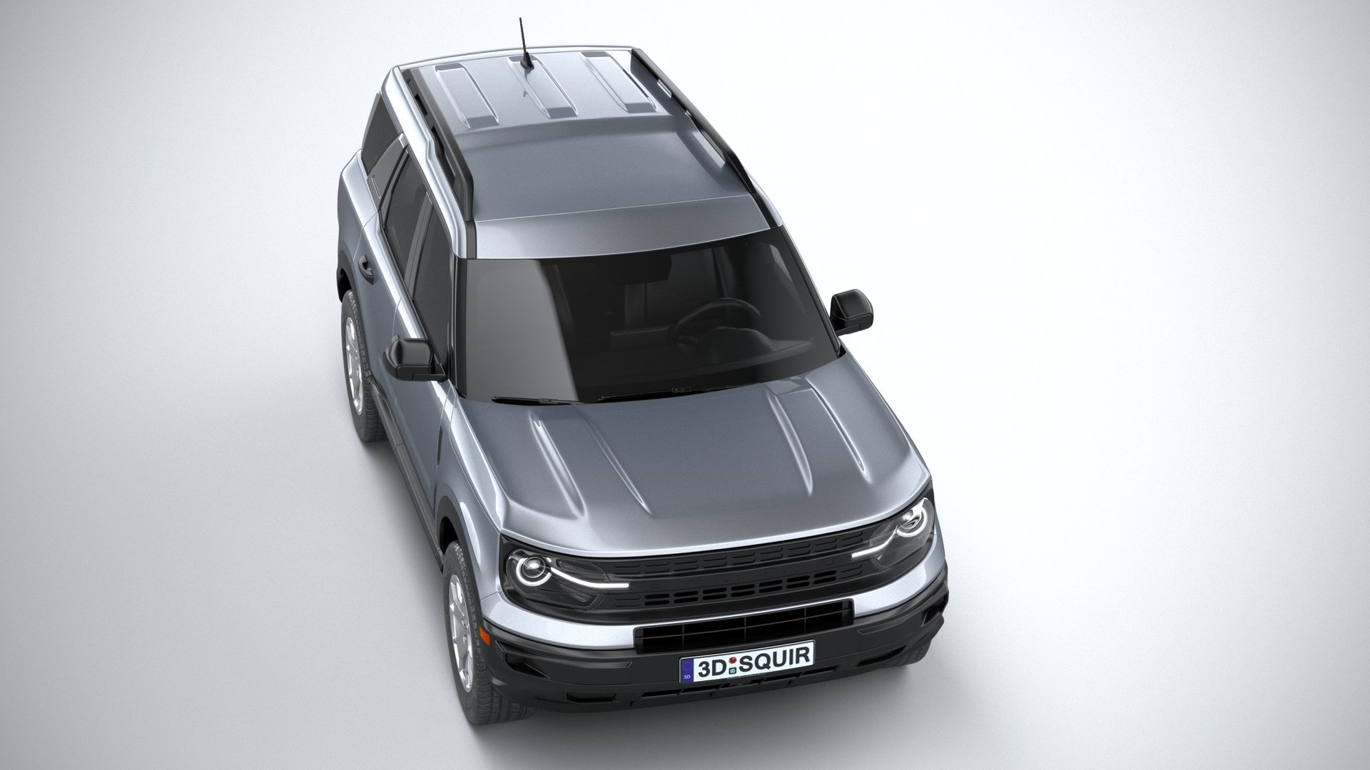 3D Bronco Sport Base Model - TurboSquid 1677243