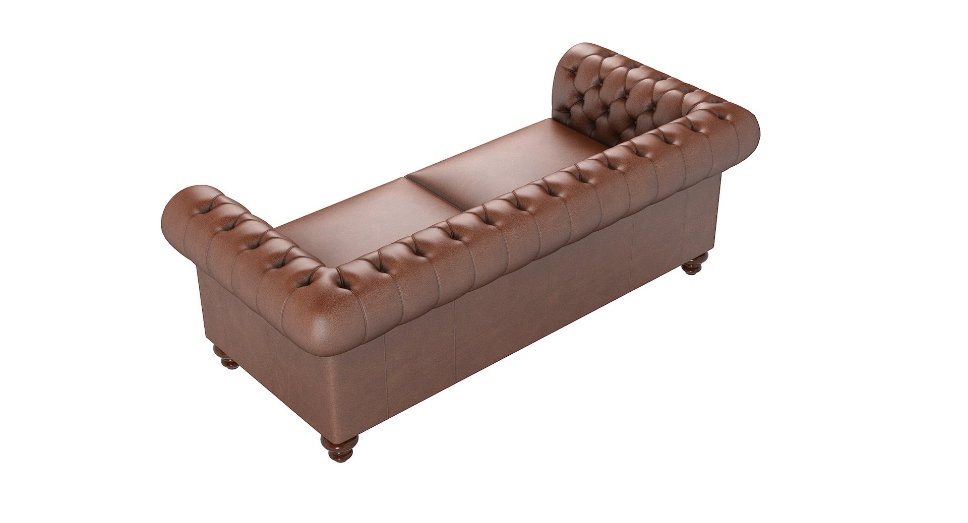 3d Model Chesterfield Traditional Tufted