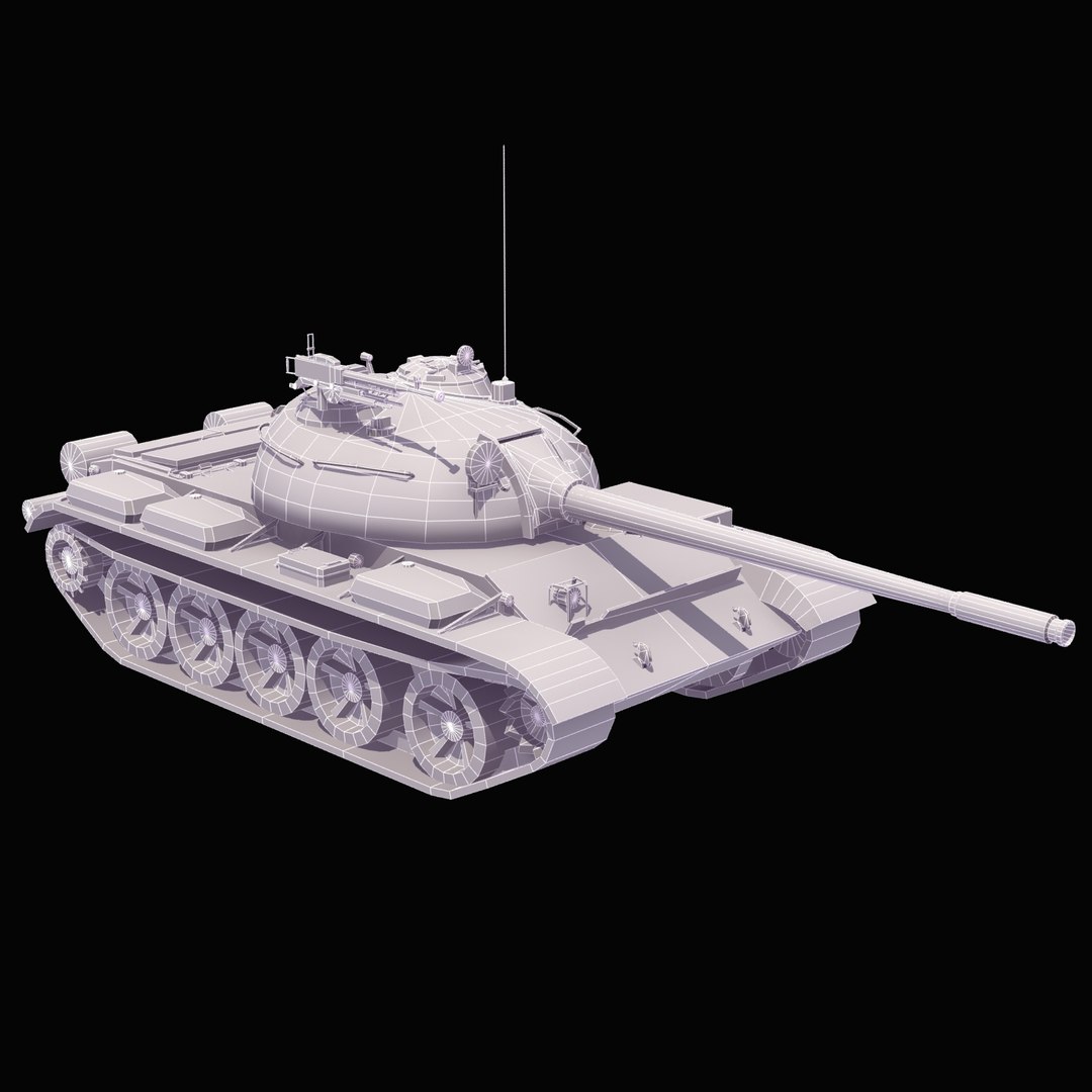 T-55a Medium Tank T-55 Max
