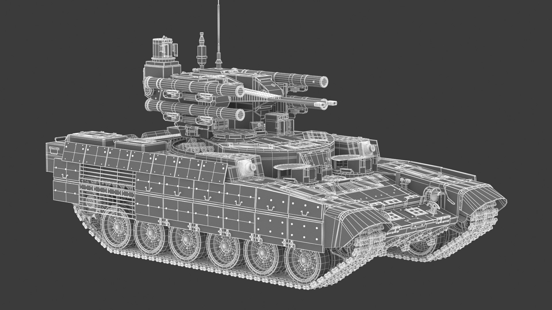 BMPT Terminator model - TurboSquid 1921340