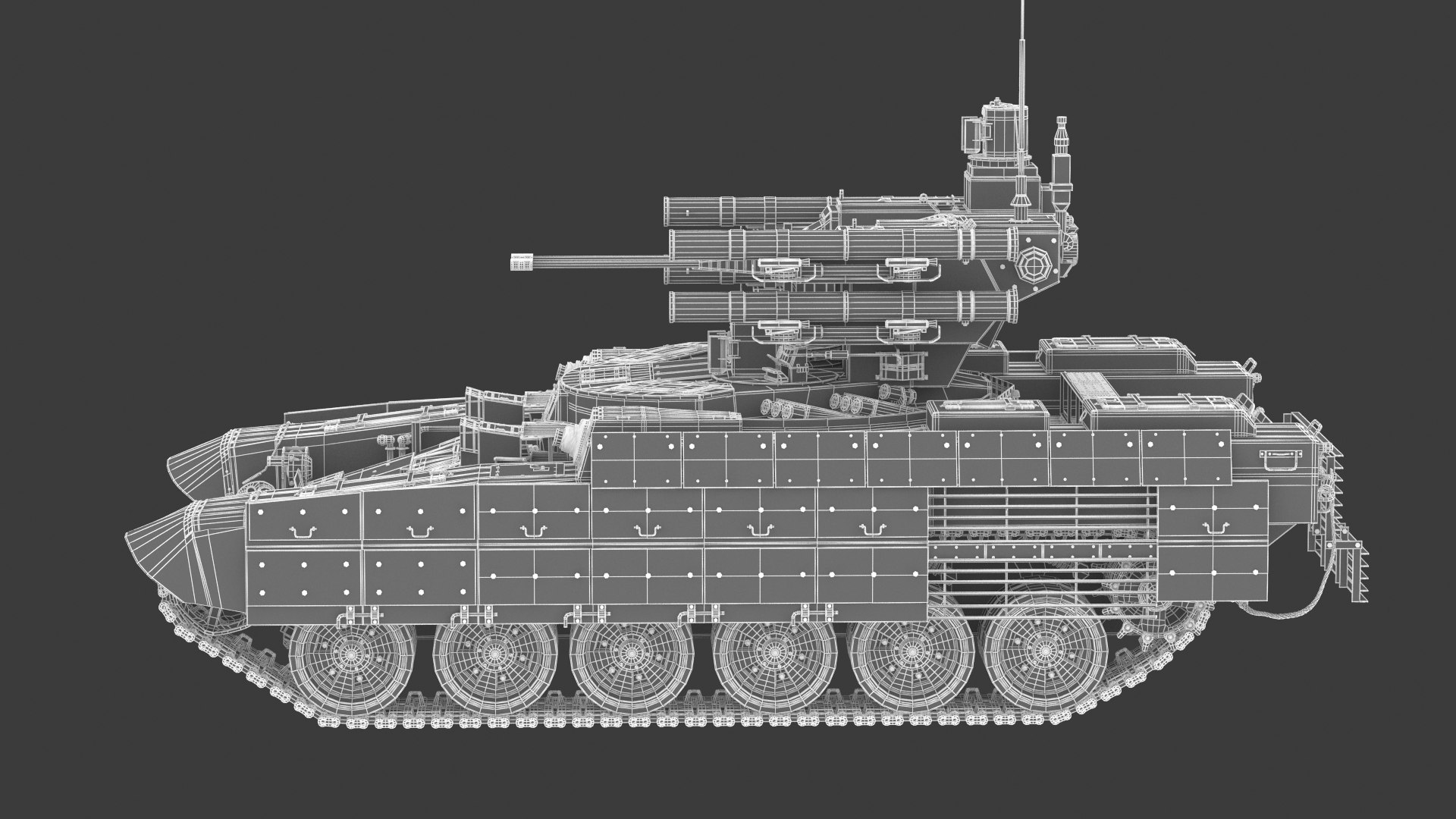 BMPT Terminator model - TurboSquid 1921340