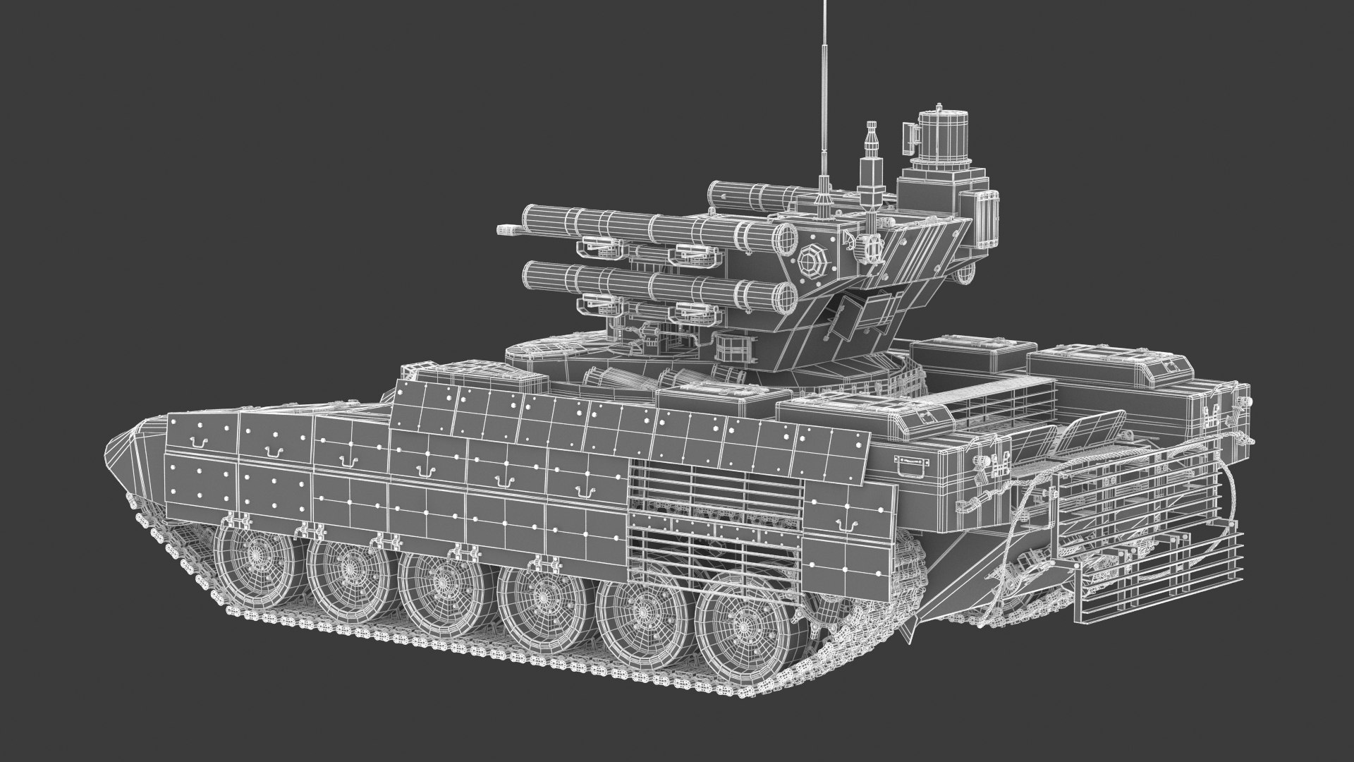 BMPT Terminator model - TurboSquid 1921340