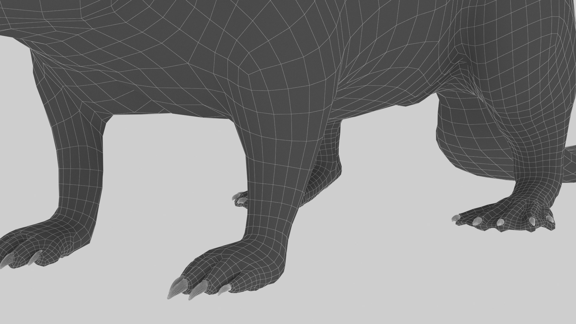 Beaver Model - TurboSquid 1816779