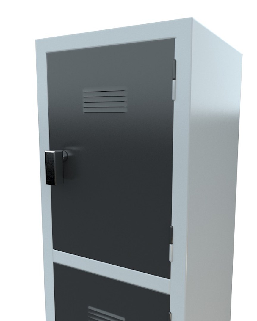 3d Model Of Locker