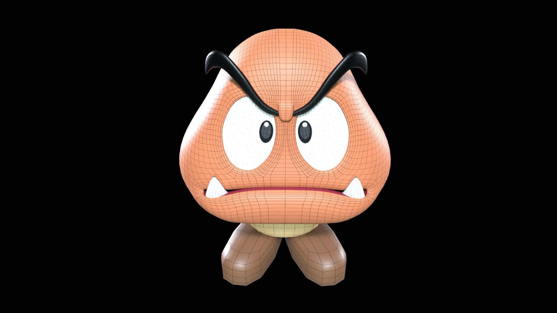 Goomba 3D - TurboSquid 2037600