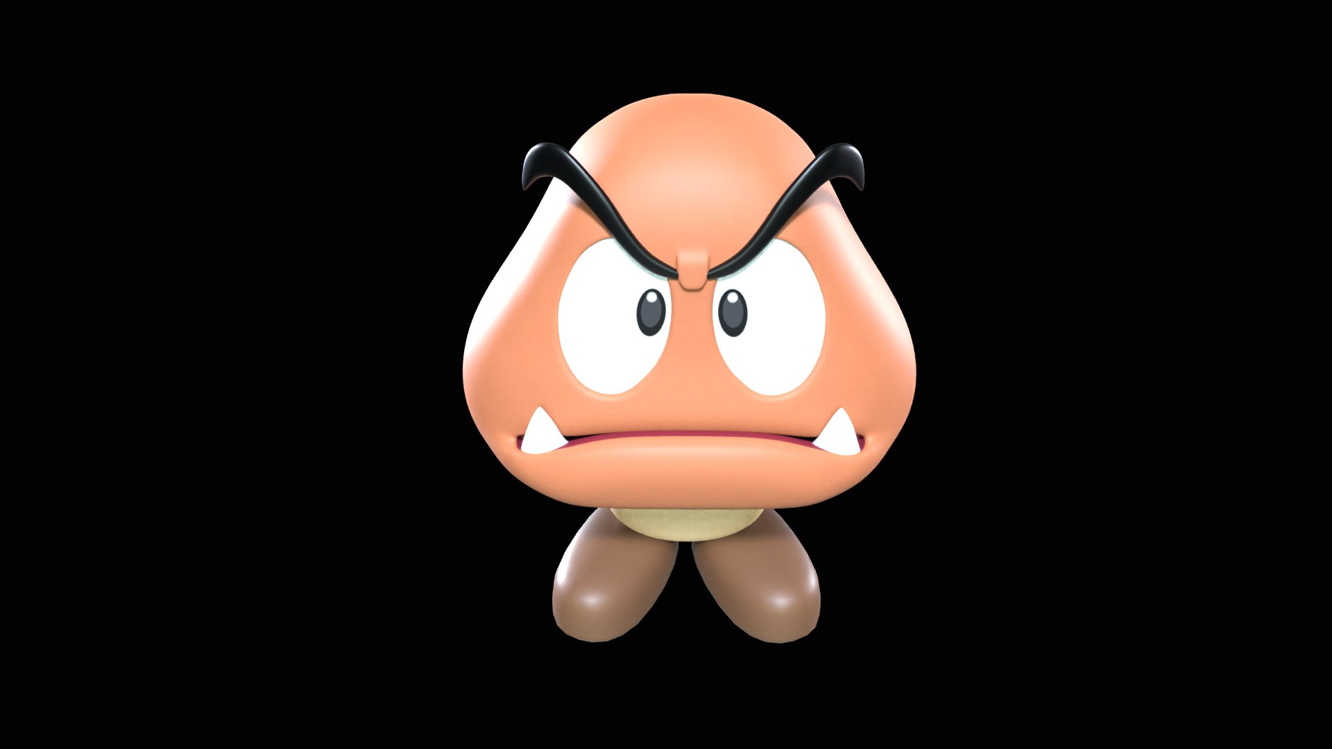 Goomba 3D - TurboSquid 2037600