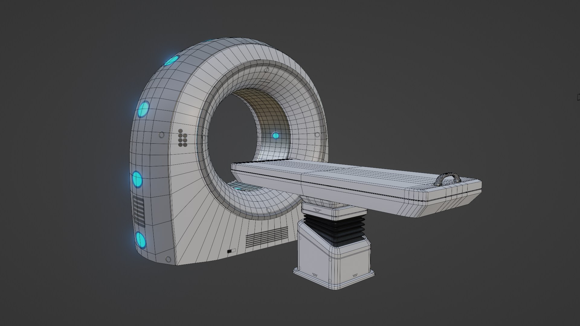 Ct Scanner Model - TurboSquid 2004350