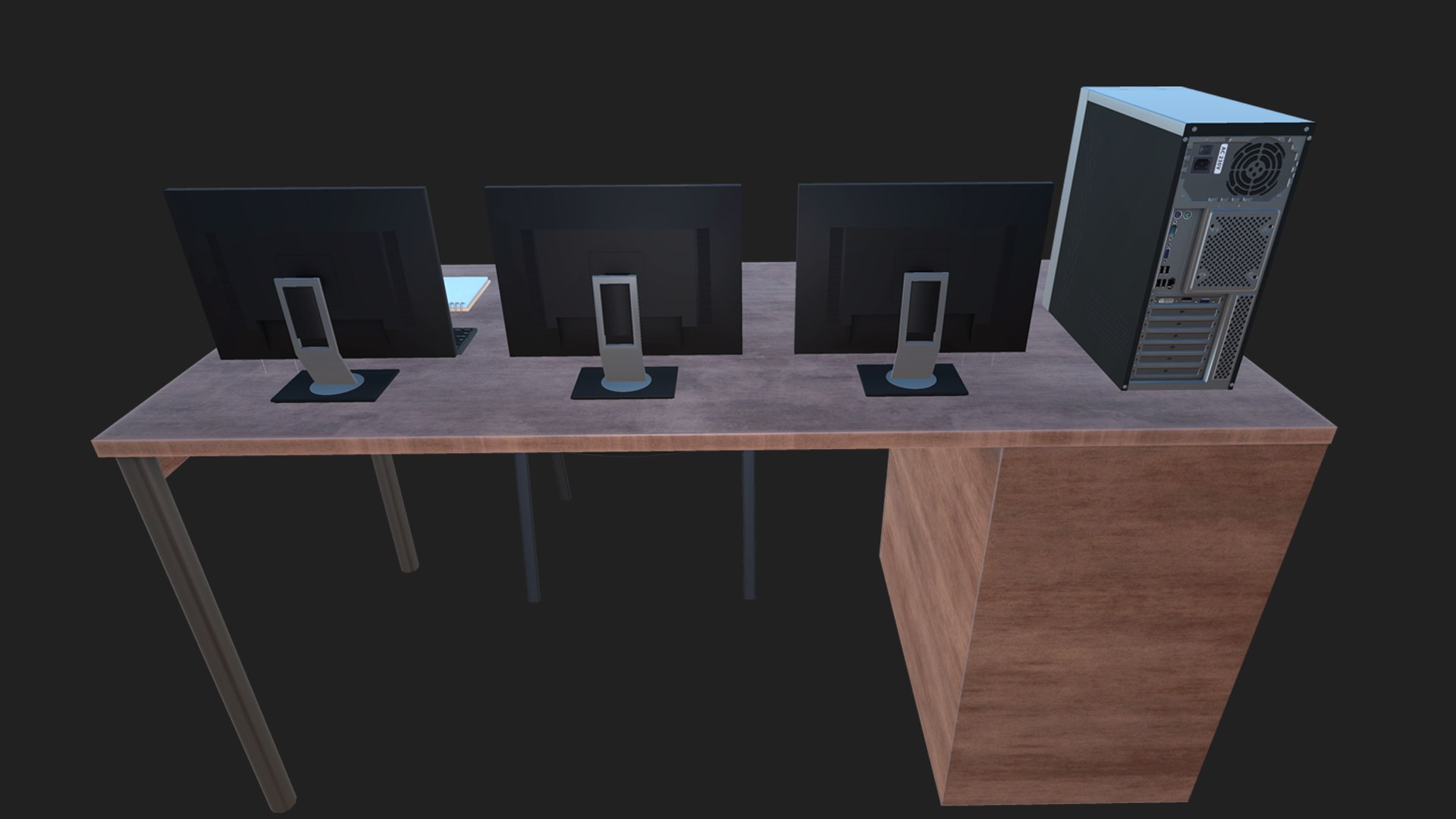 Computer Set 3D Model - TurboSquid 1442465