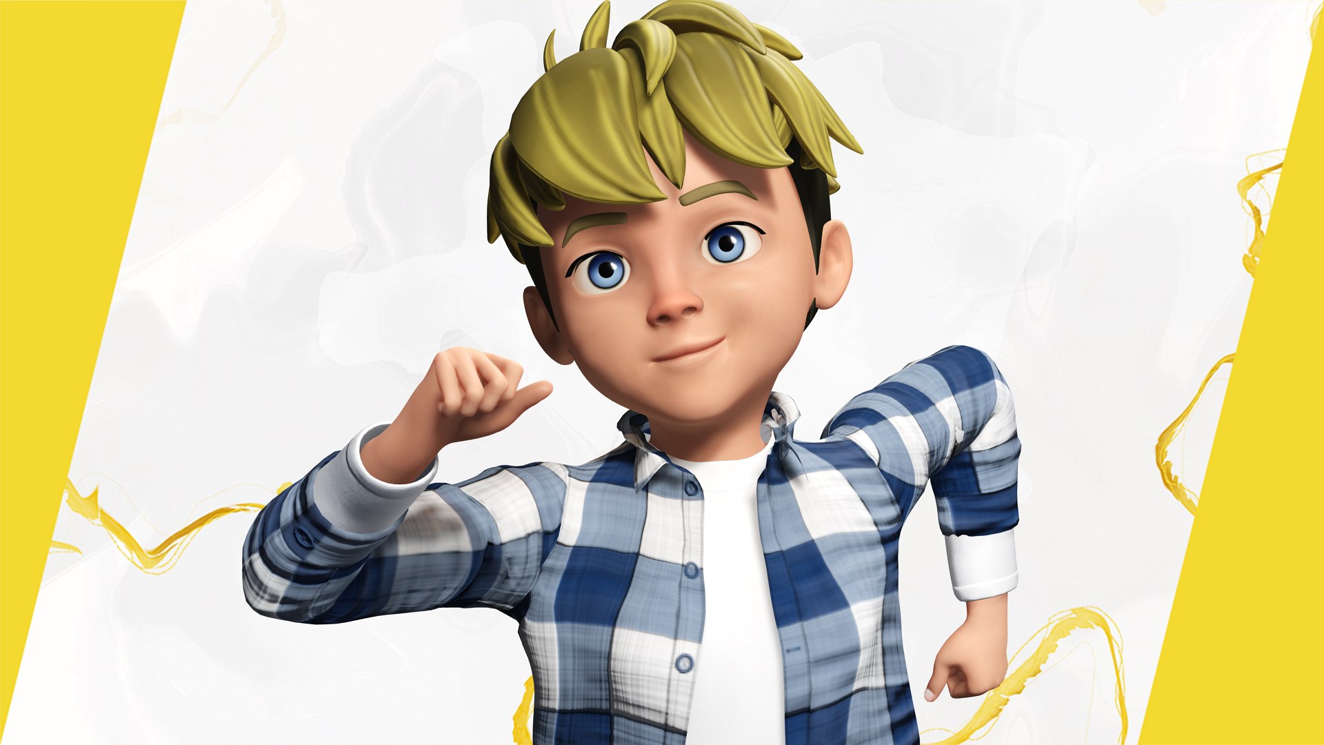 Charming Rigged Stylized 3D Boy Character Game And Film Ready 3D Model ...