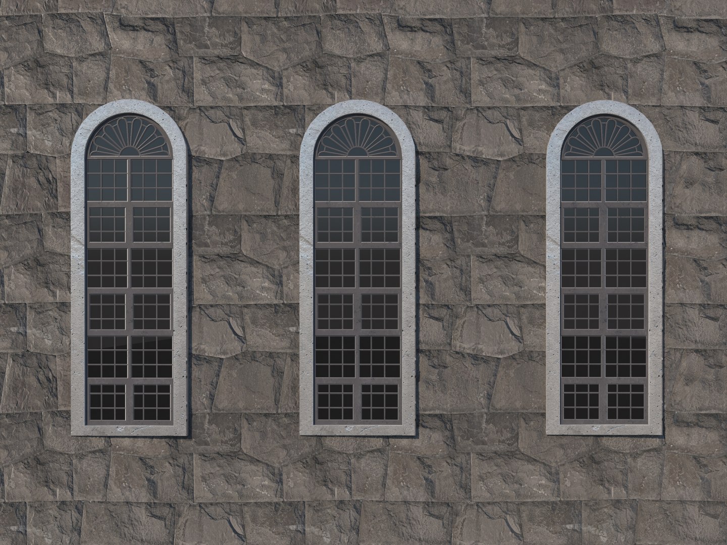 Stained Leaded Windows Low-poly Model - TurboSquid 1945391