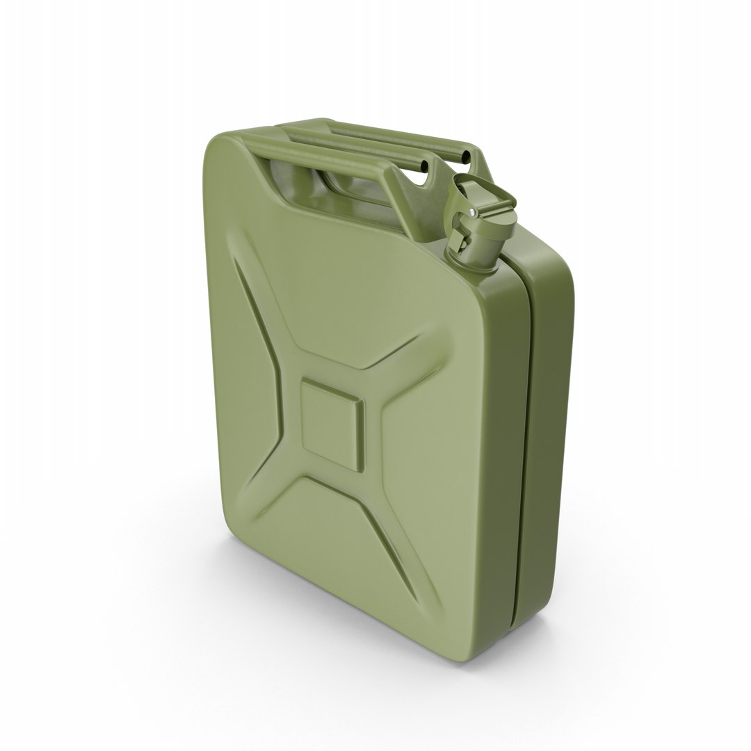 3D Model Army Fuel Can - TurboSquid 1831788