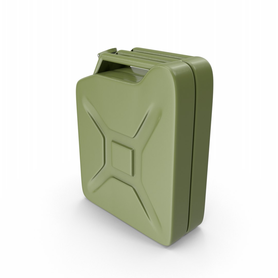 3D Model Army Fuel Can - TurboSquid 1831788