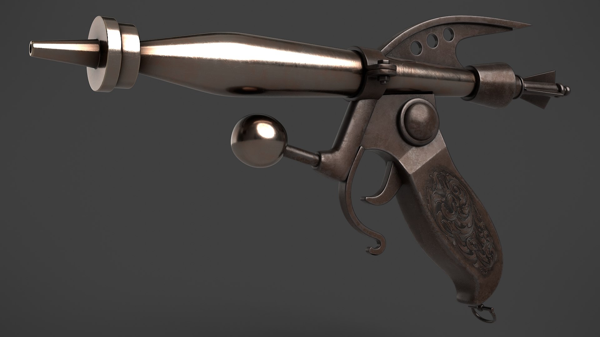 Fantasy Gun 12 3D model - TurboSquid 1923739