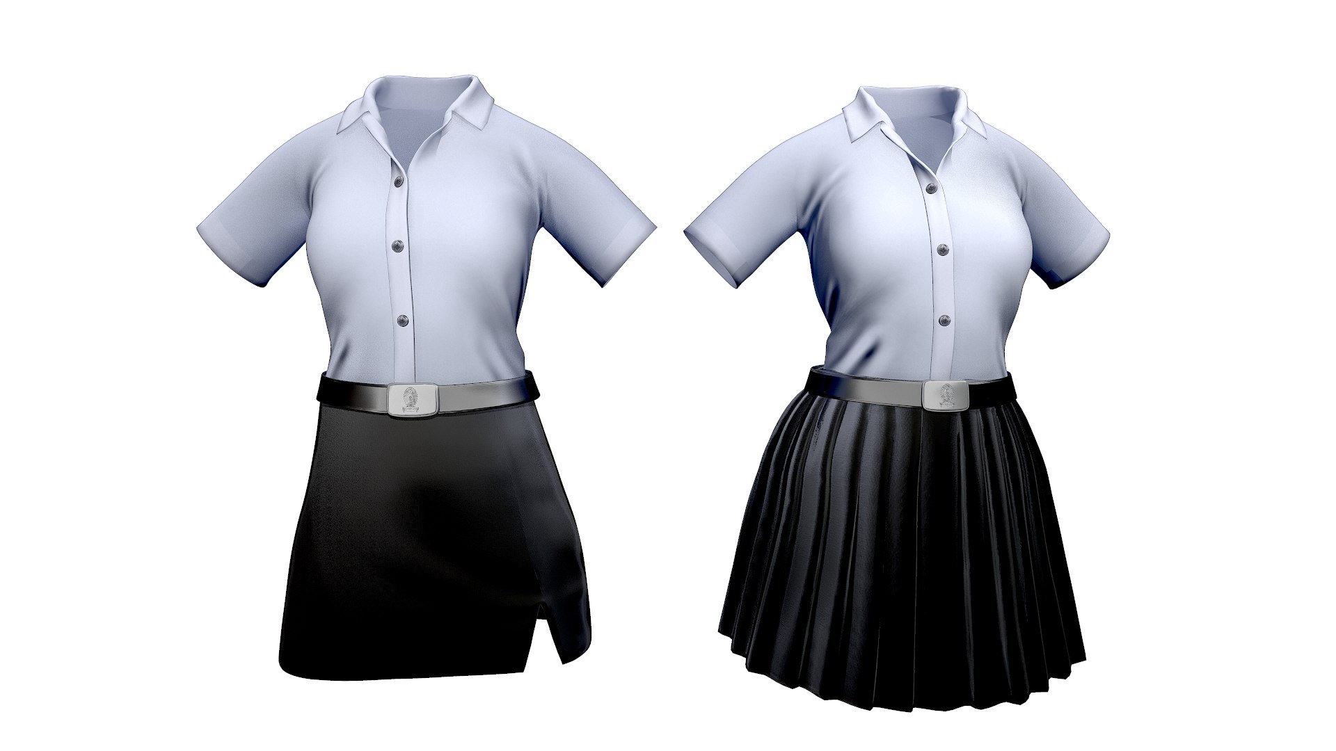 University Uniforms model - TurboSquid 1780686