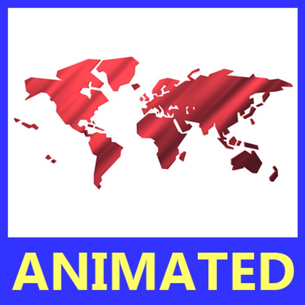 World Map 3D Models for Download | TurboSquid
