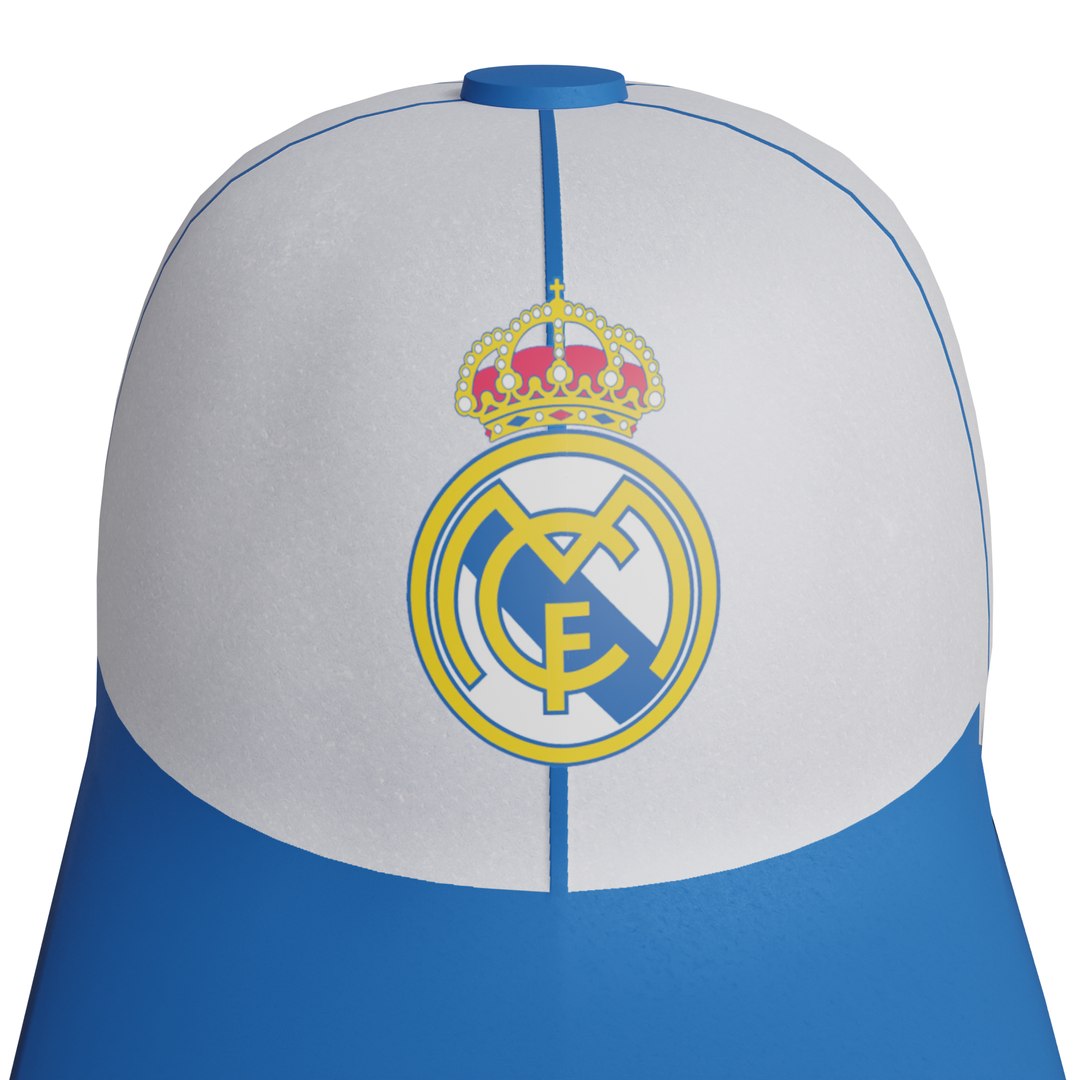 3D Real Madrid Cap - TurboSquid 2274252