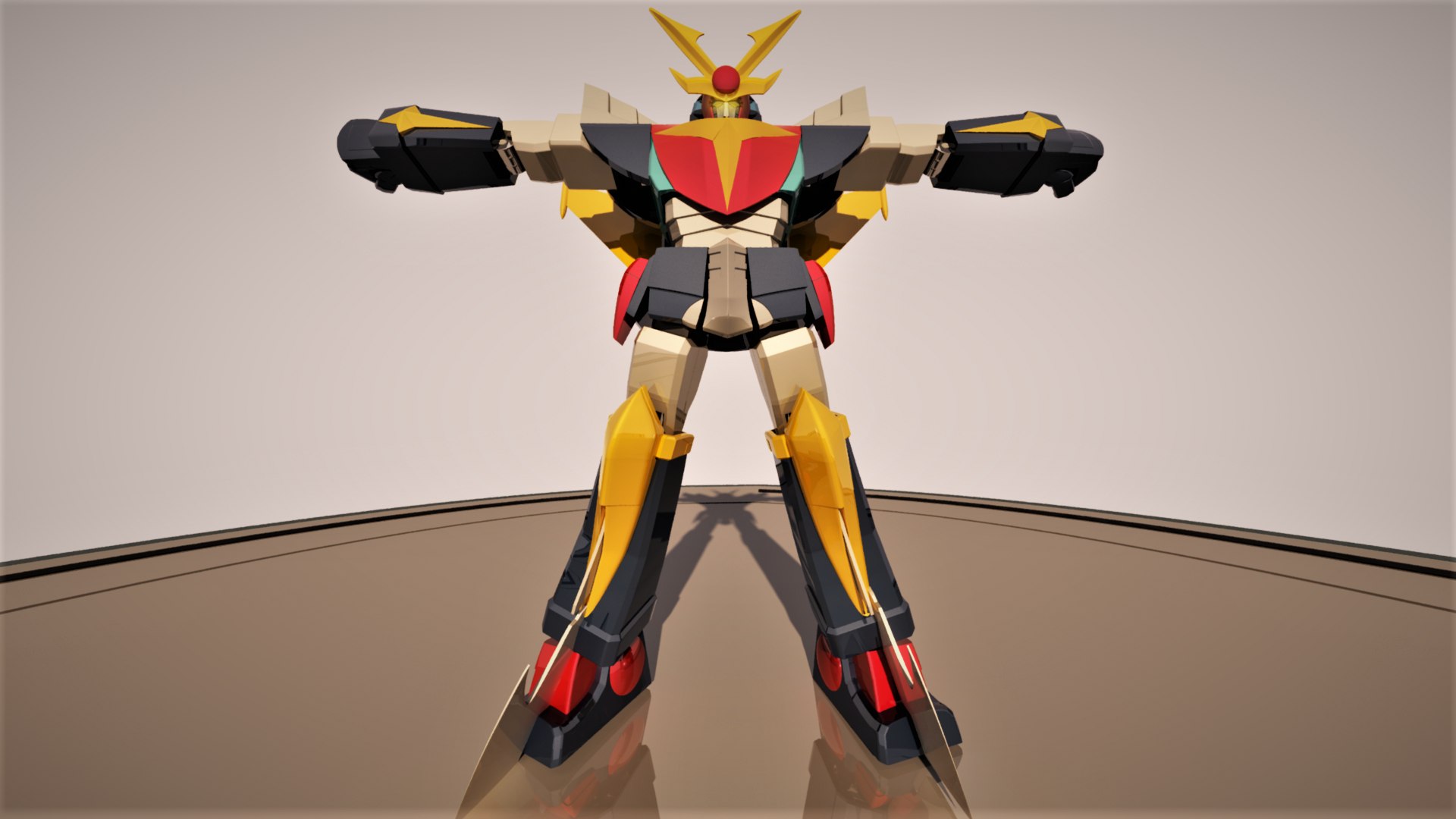 DAITARN 3 High Poly Model 3D Model - TurboSquid 1784941