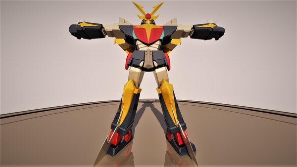DAITARN 3 하이 폴리 모델 3D 모델 - TurboSquid 1784941