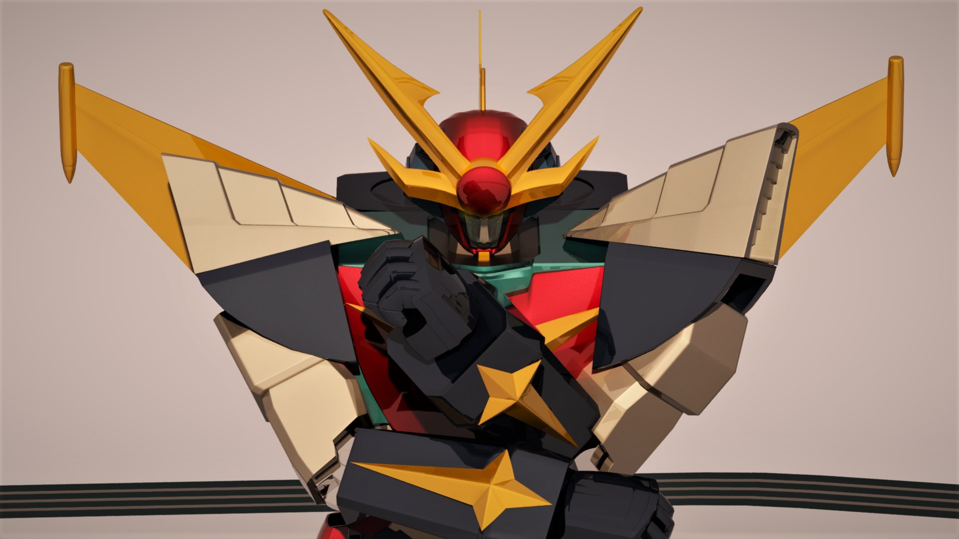 DAITARN 3 High Poly Model 3D Model - TurboSquid 1784941