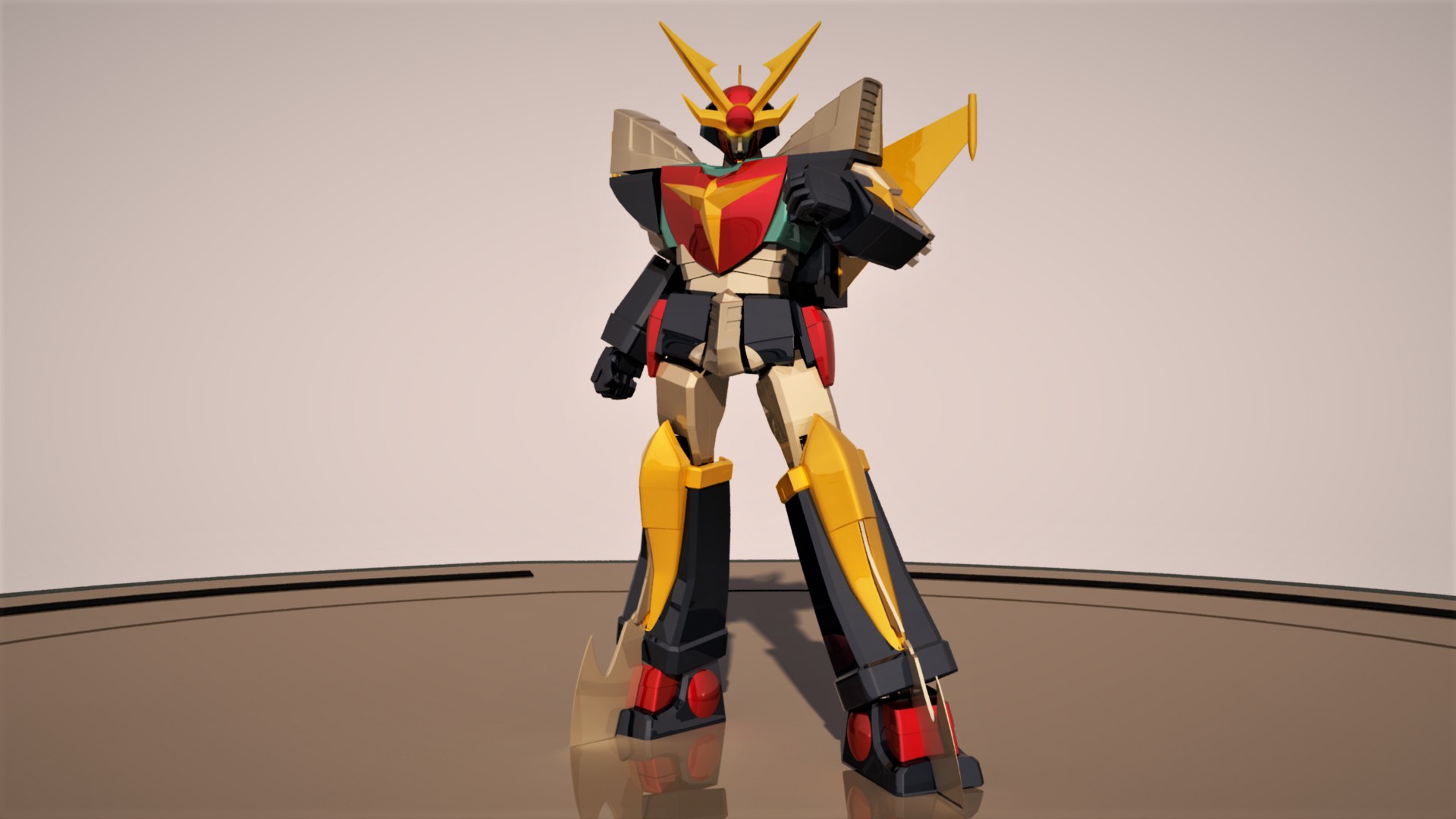 DAITARN 3 High Poly Model 3D Model - TurboSquid 1784941