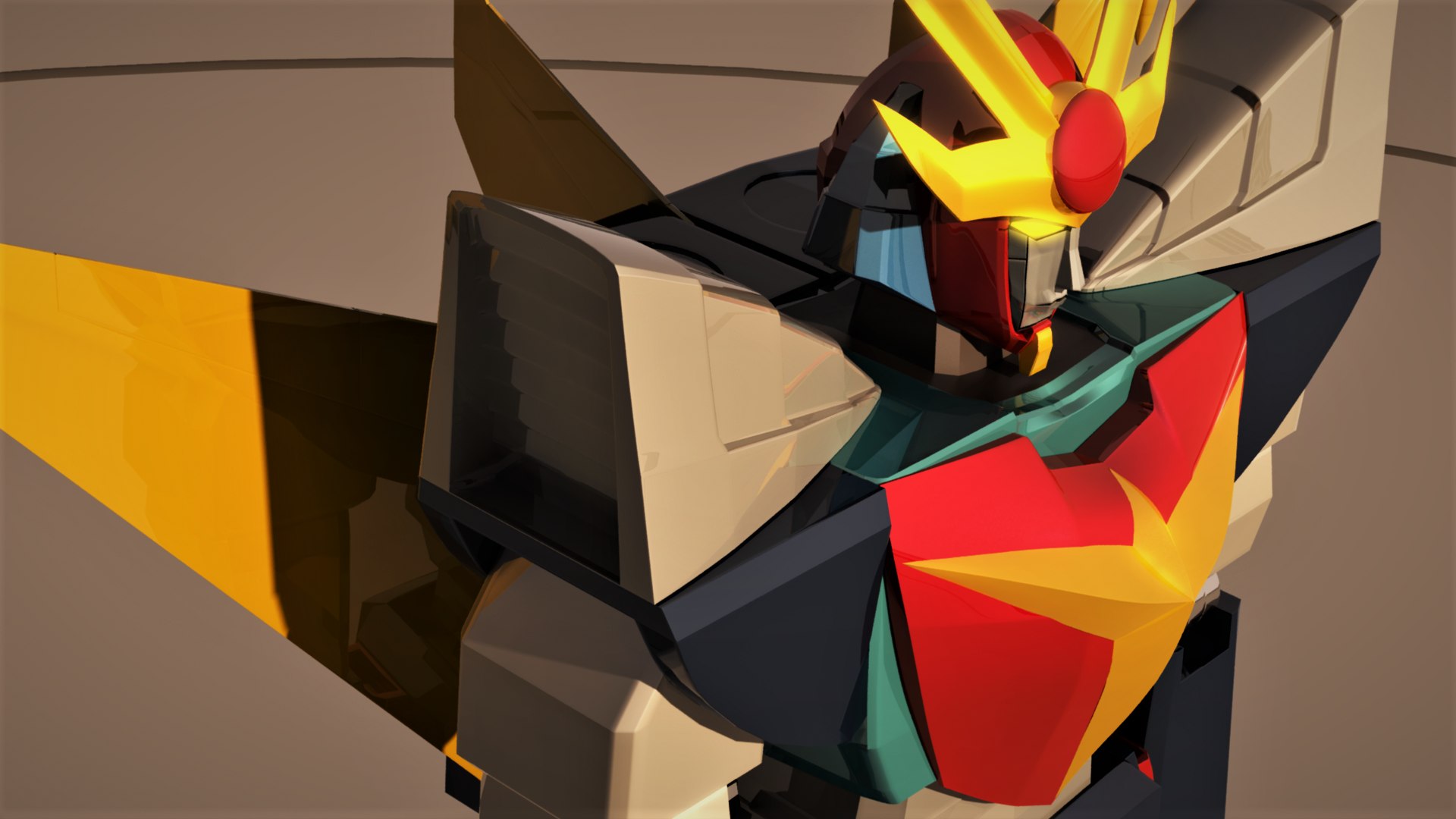 DAITARN 3 High Poly Model 3D Model - TurboSquid 1784941