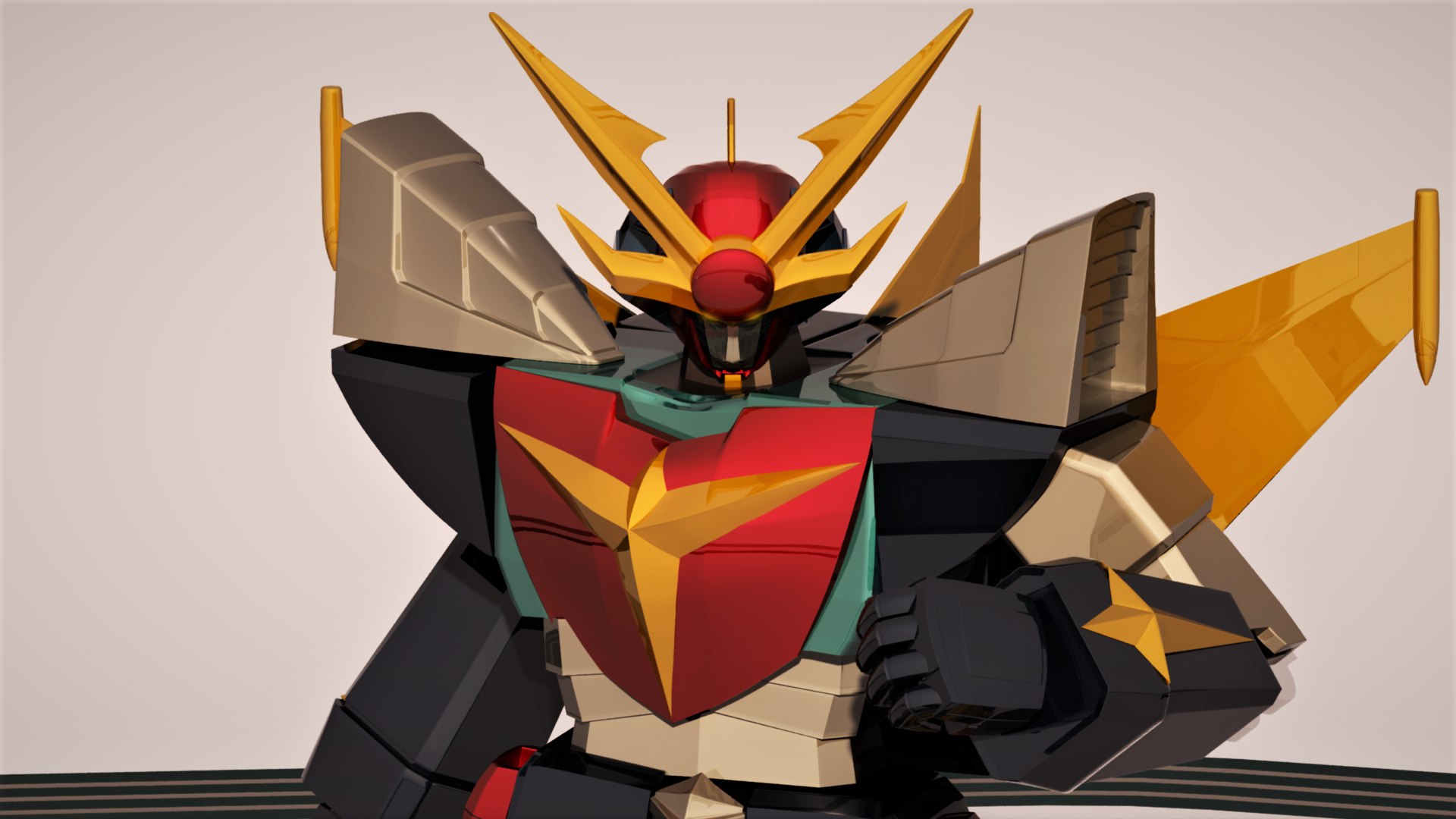 DAITARN 3 High Poly Model 3D Model - TurboSquid 1784941