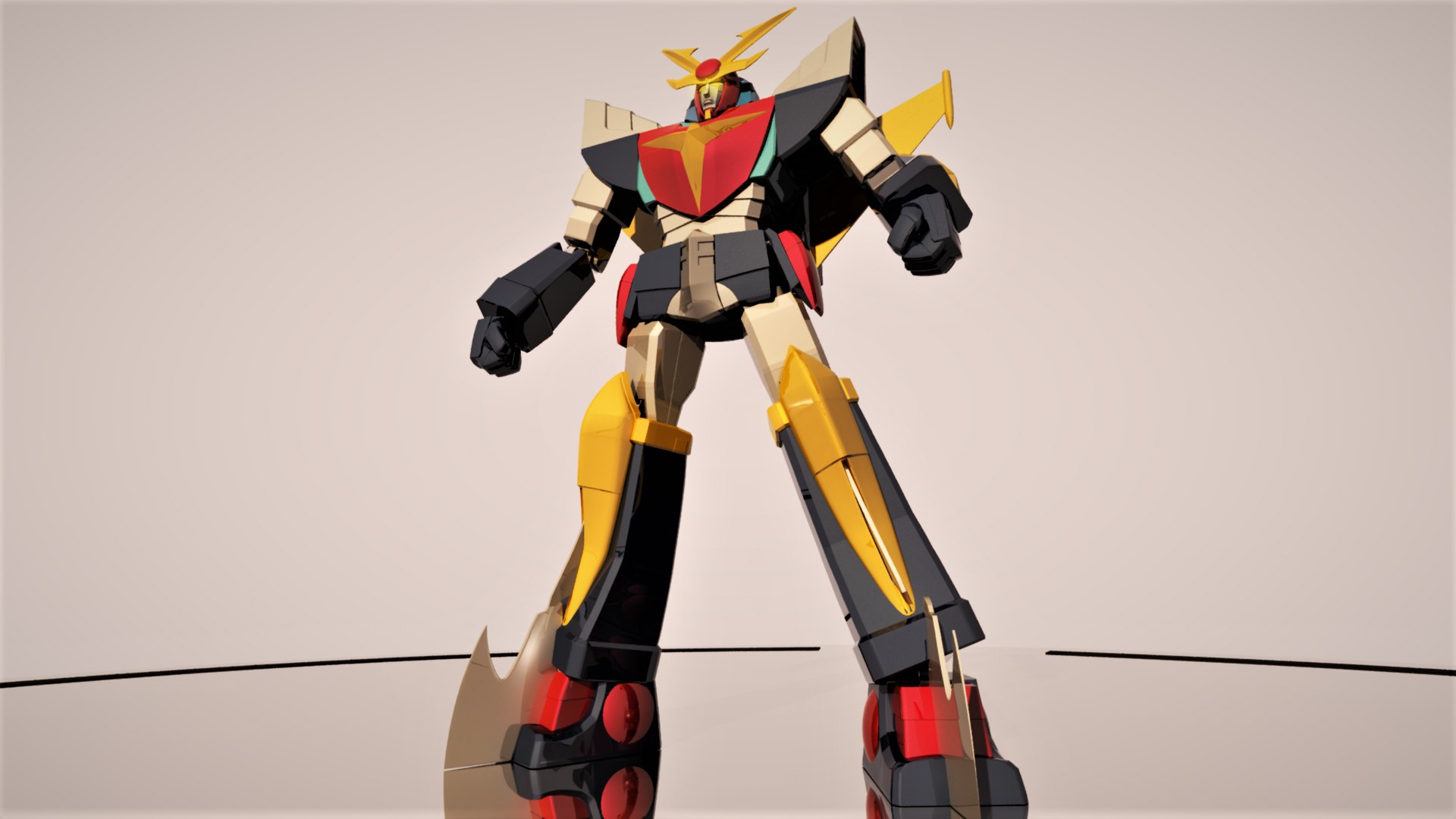 DAITARN 3 High Poly Model 3D Model - TurboSquid 1784941
