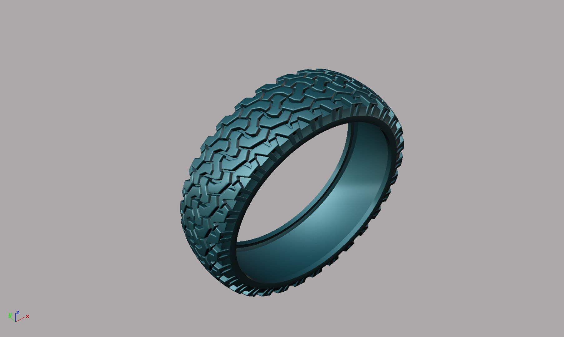 3d Model Ring Tire