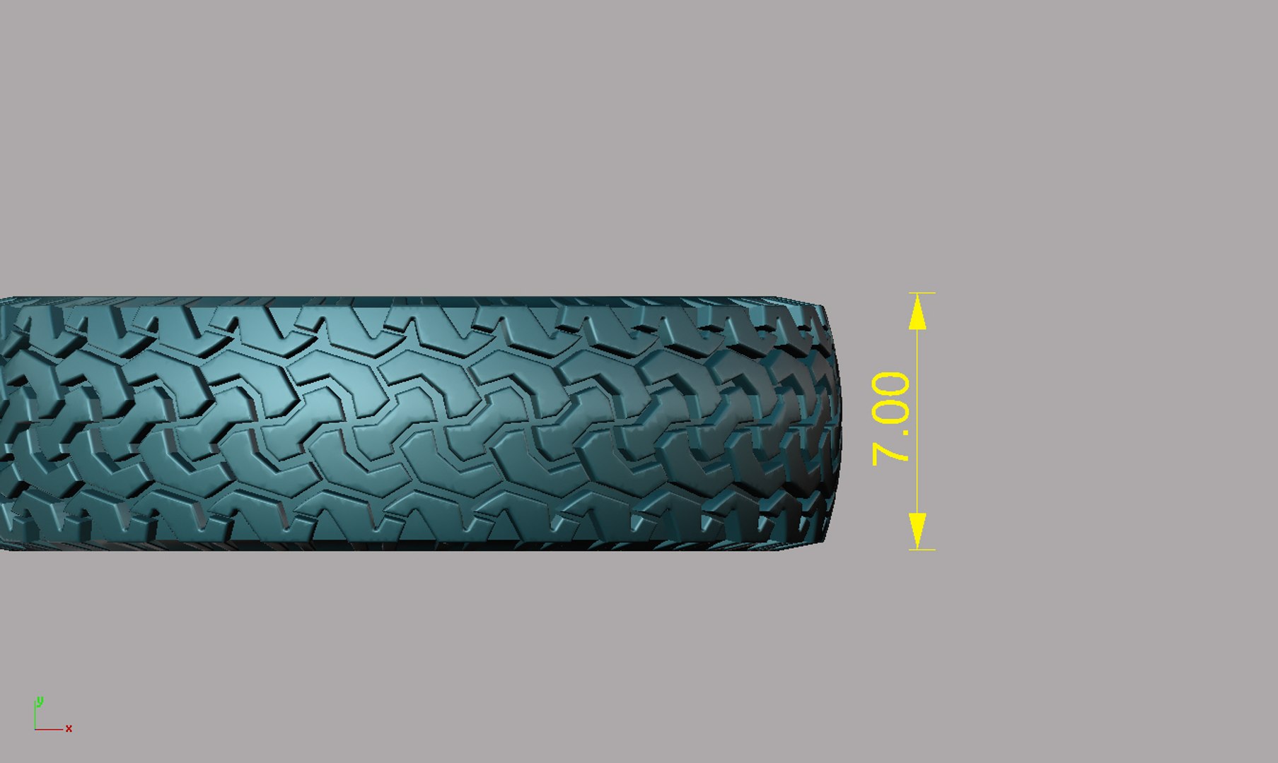 3d Model Ring Tire