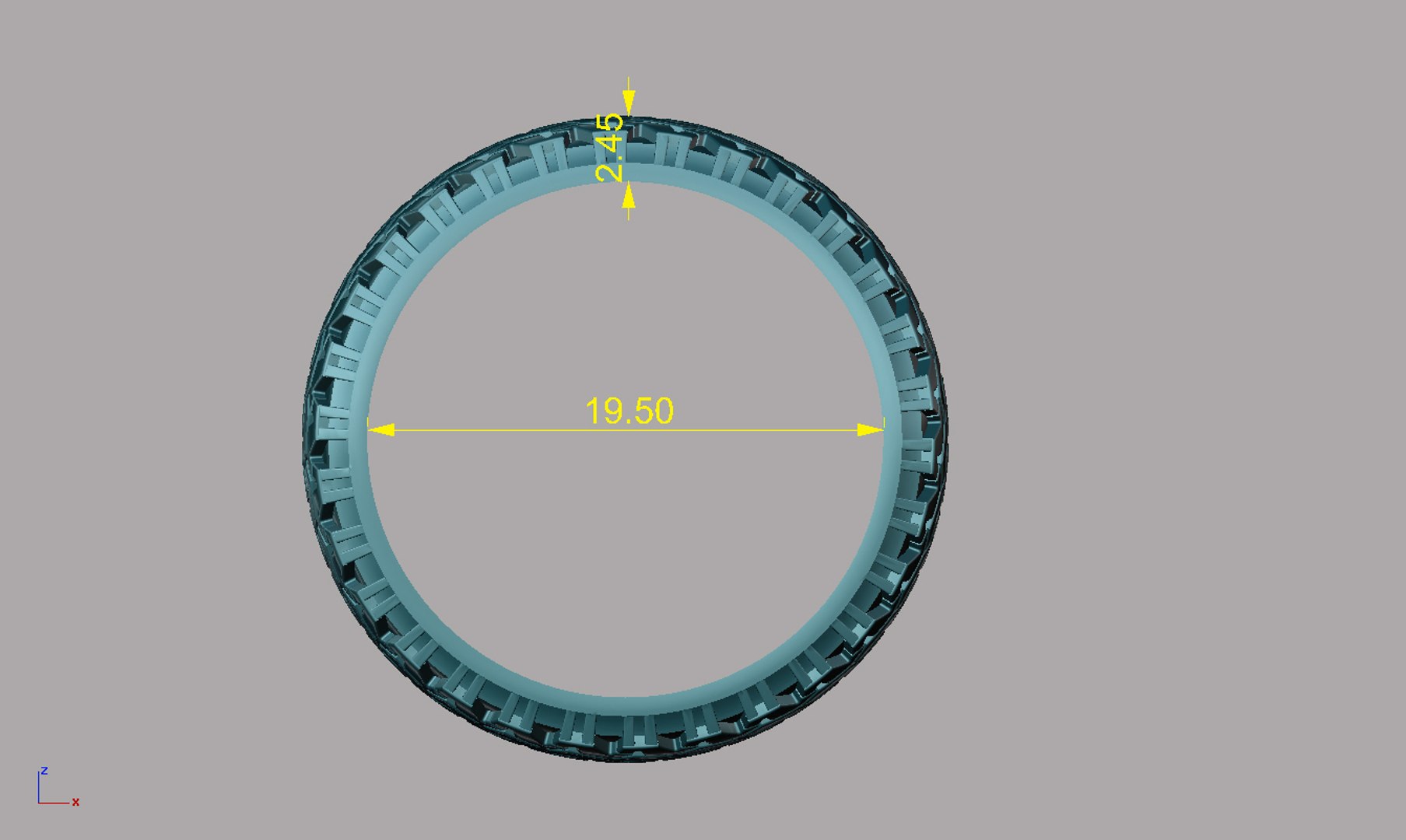 3d Model Ring Tire