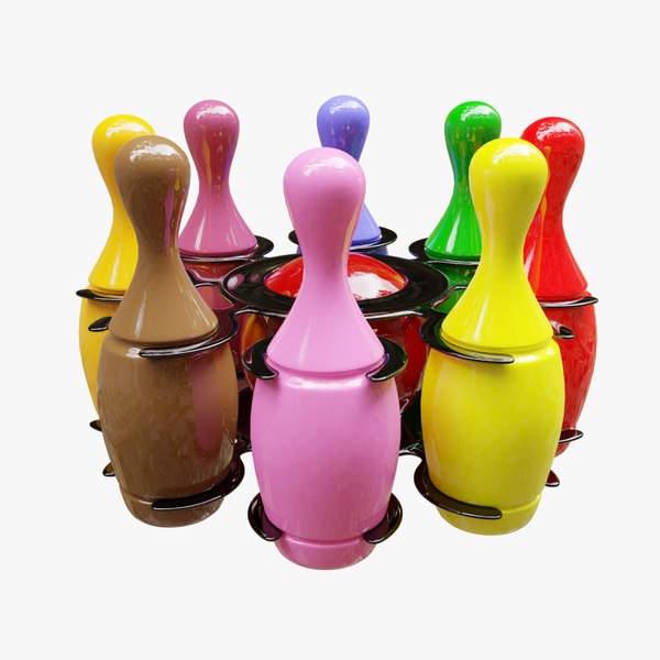 Baby Bowling Set Toy model - TurboSquid 1768342