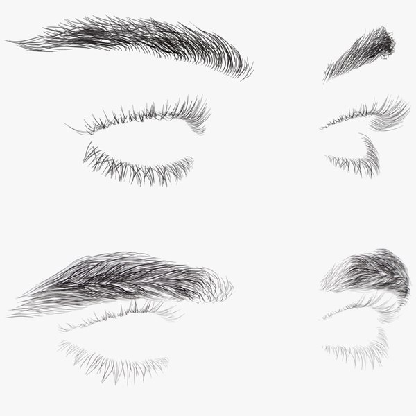 how to draw eyebrows mp4