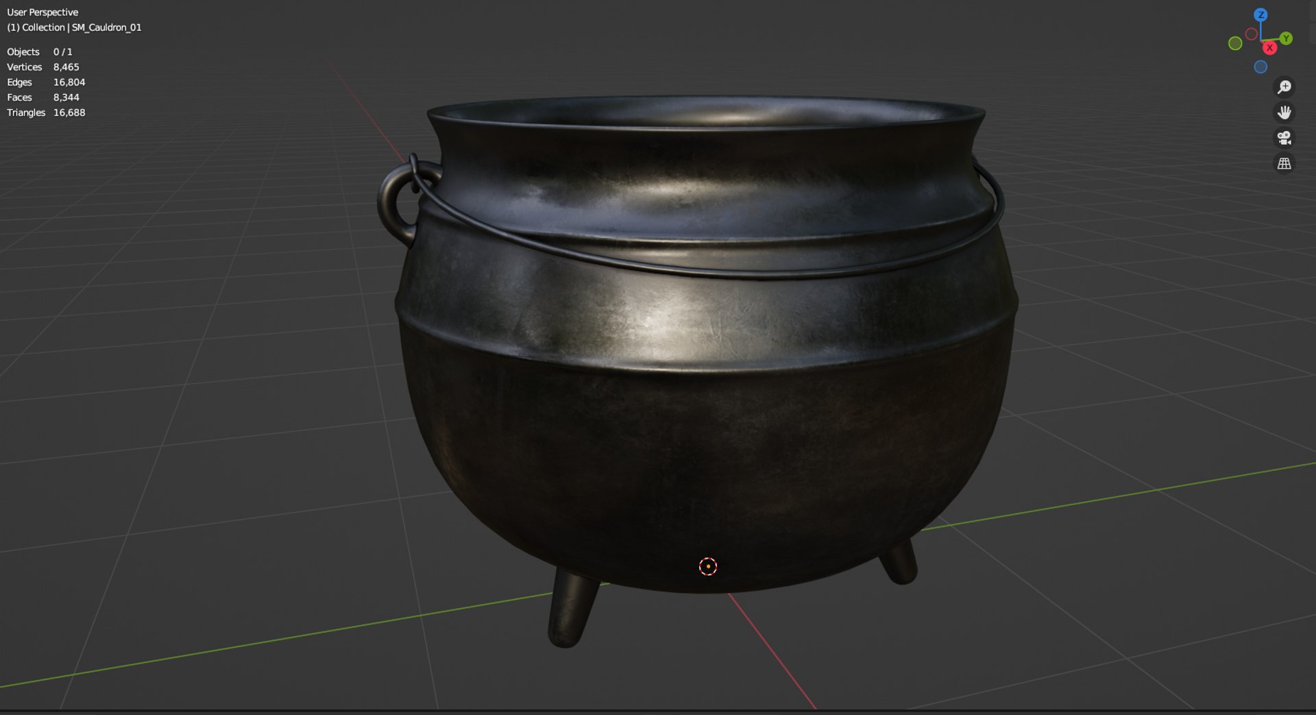 Cauldron 3D Model - TurboSquid 2048180