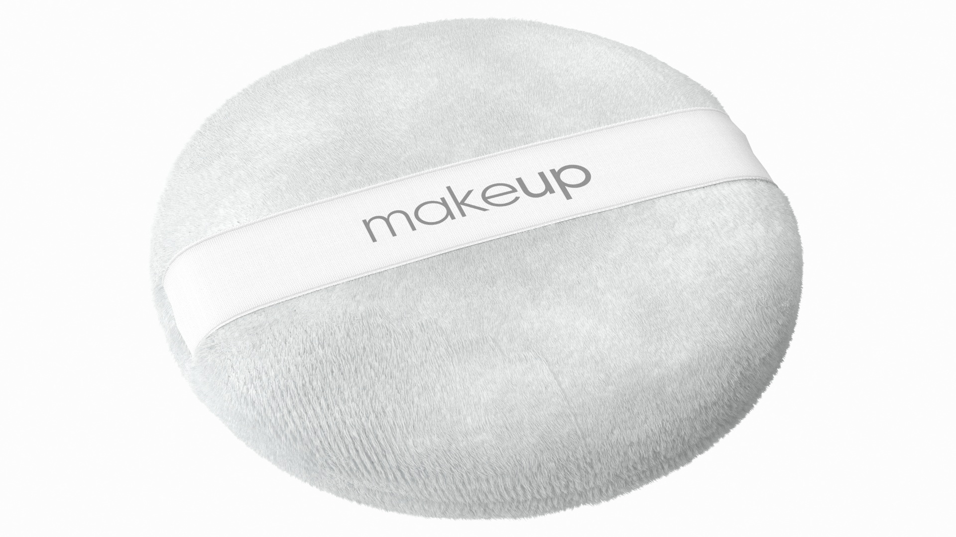 3D Powder Puff with Strap Fur - TurboSquid 1830873