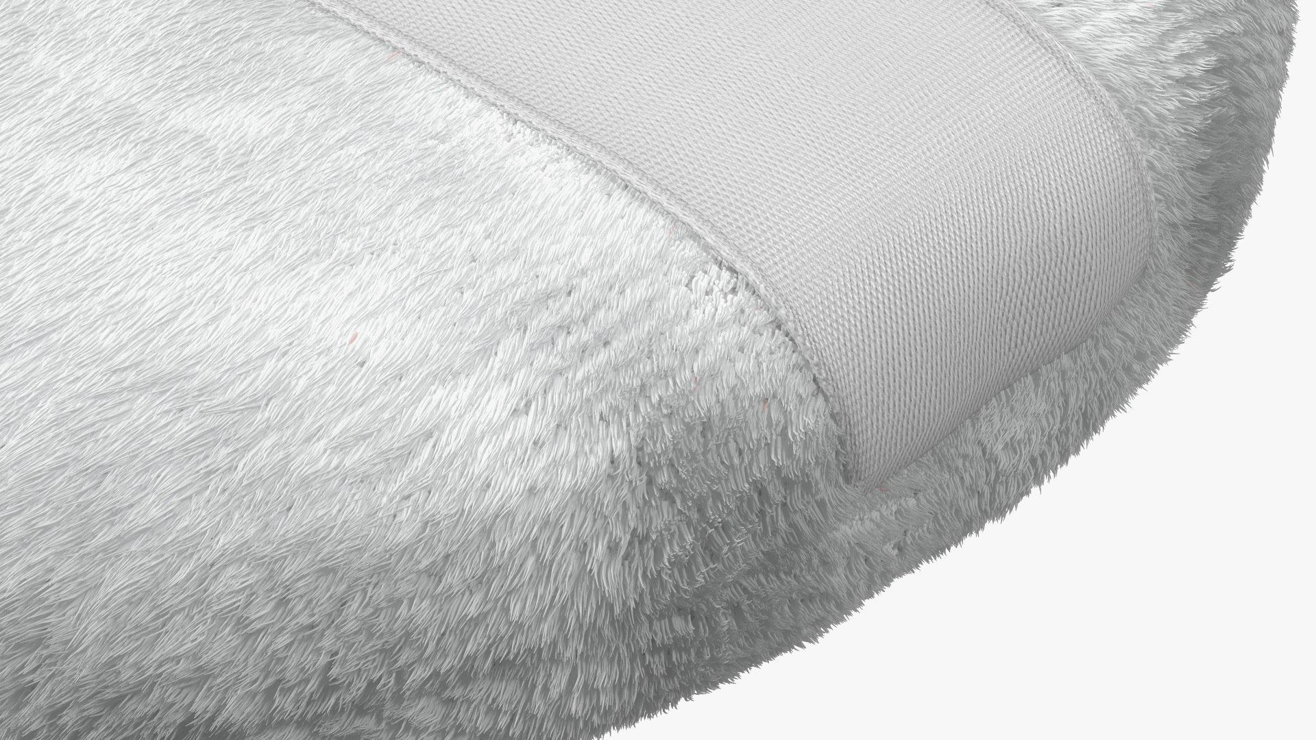 3D Powder Puff with Strap Fur - TurboSquid 1830873